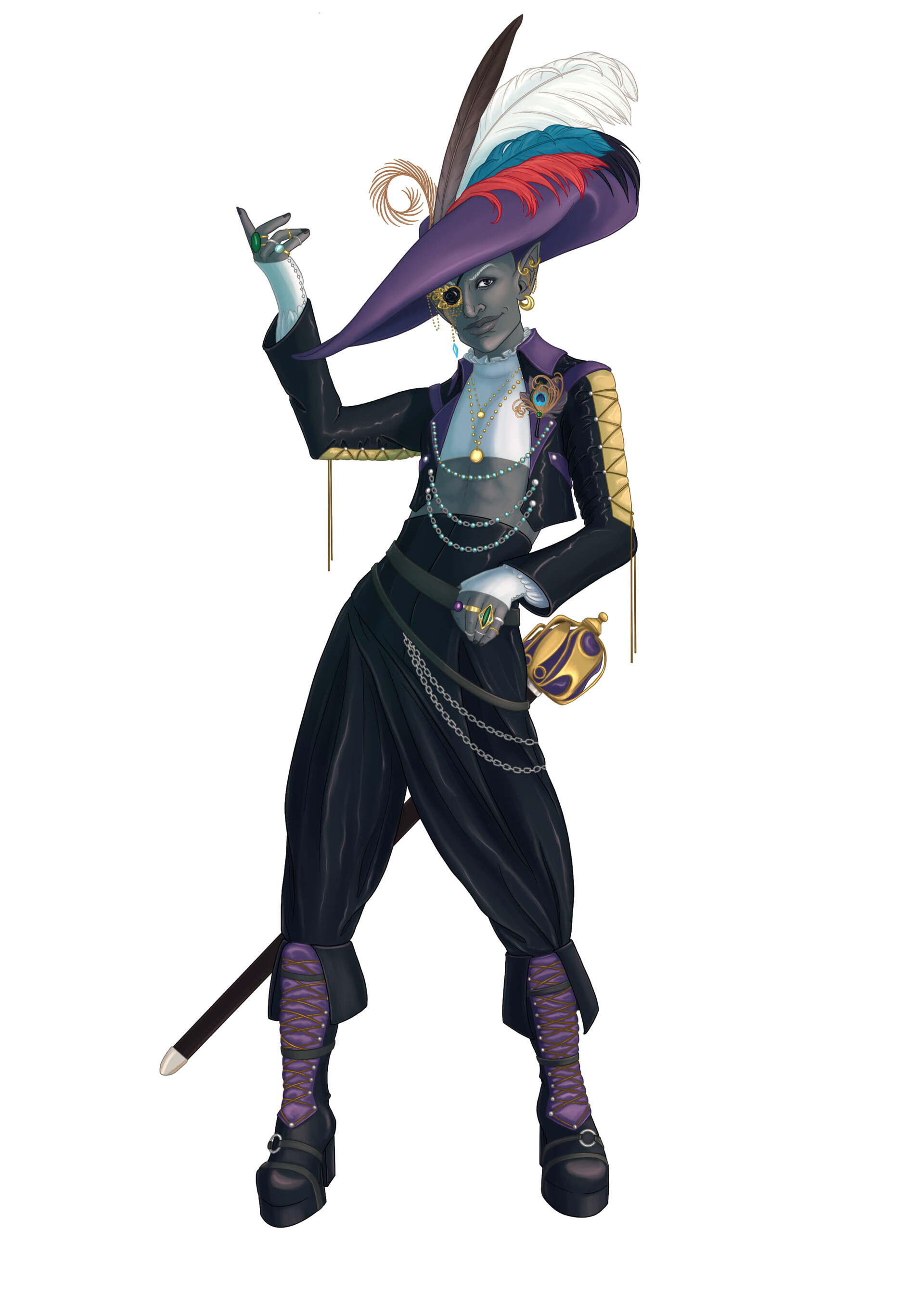 ArtStation - Jarlaxle Baenre