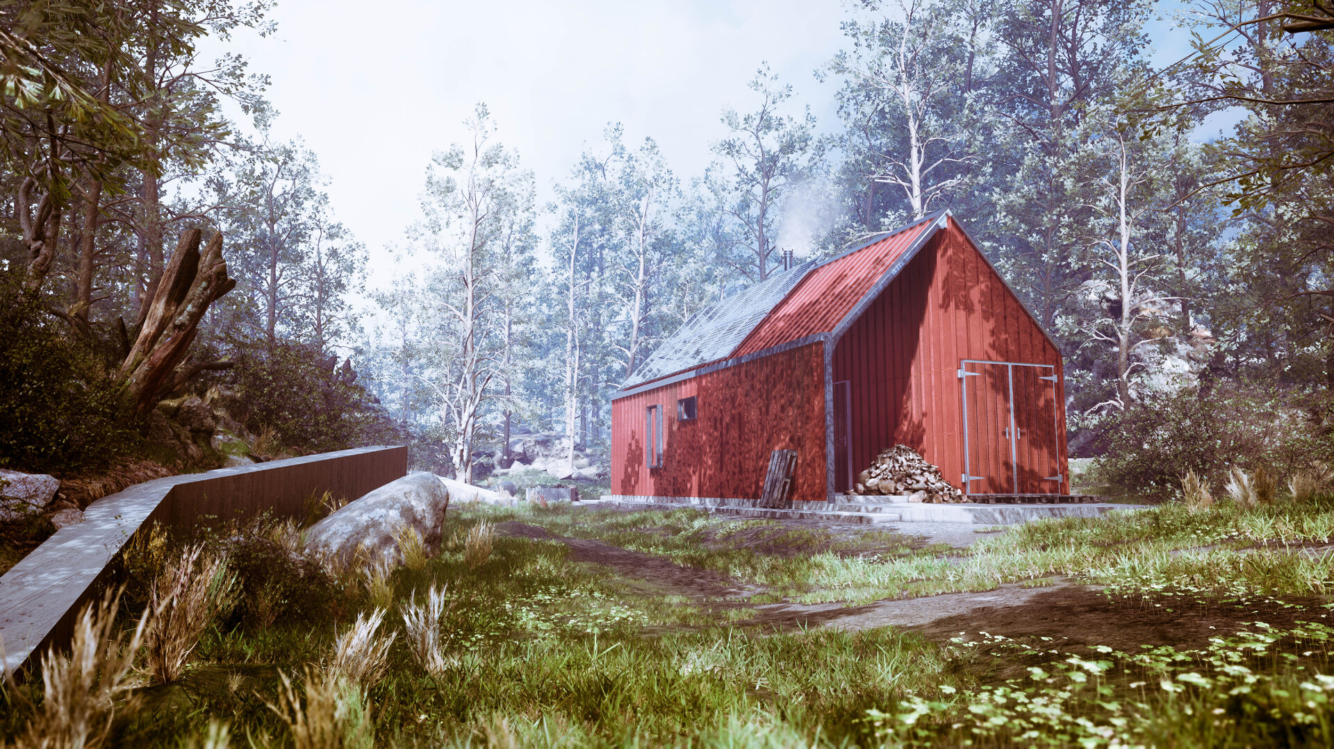 ArtStation - Red House