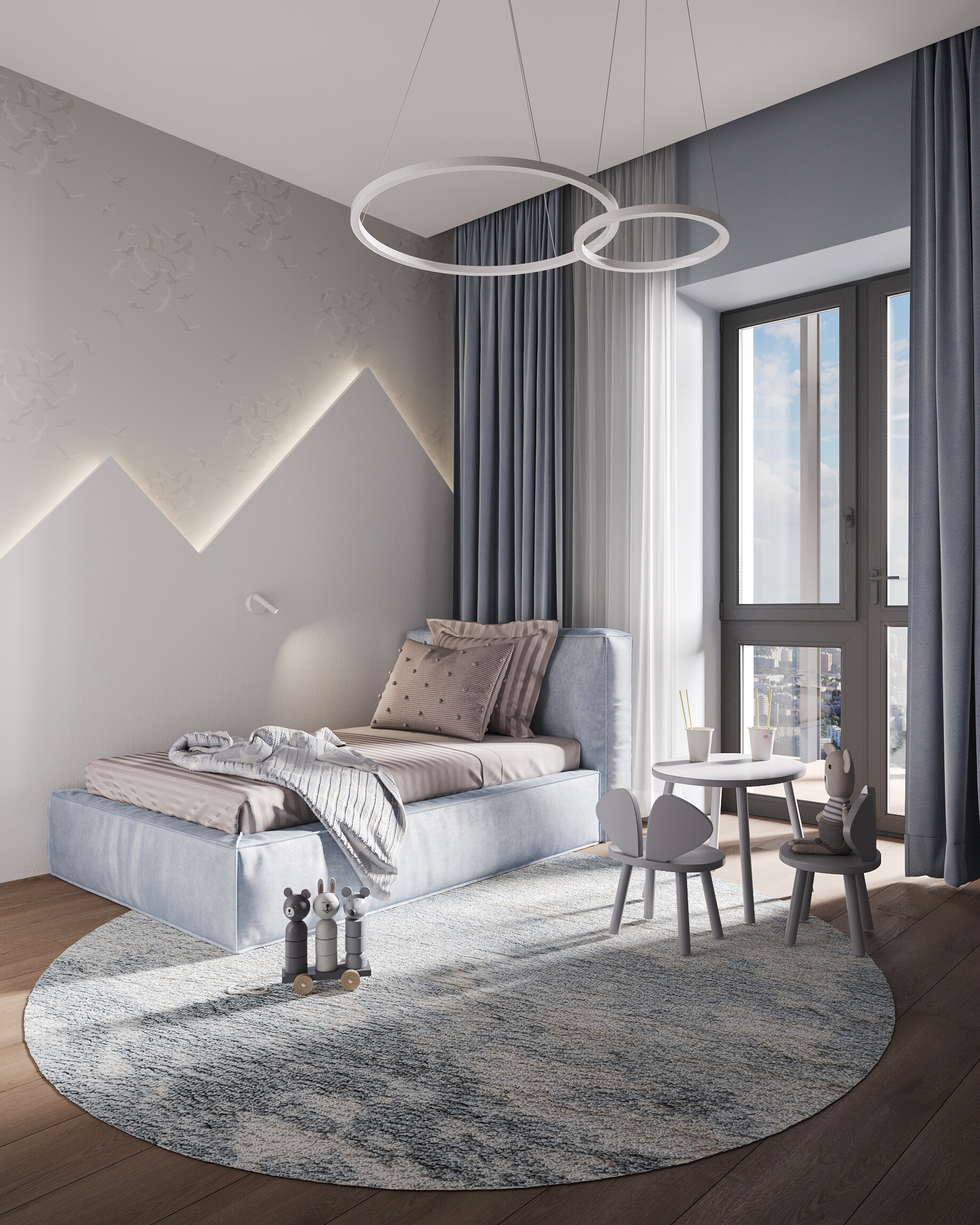 ArtStation - Blue room