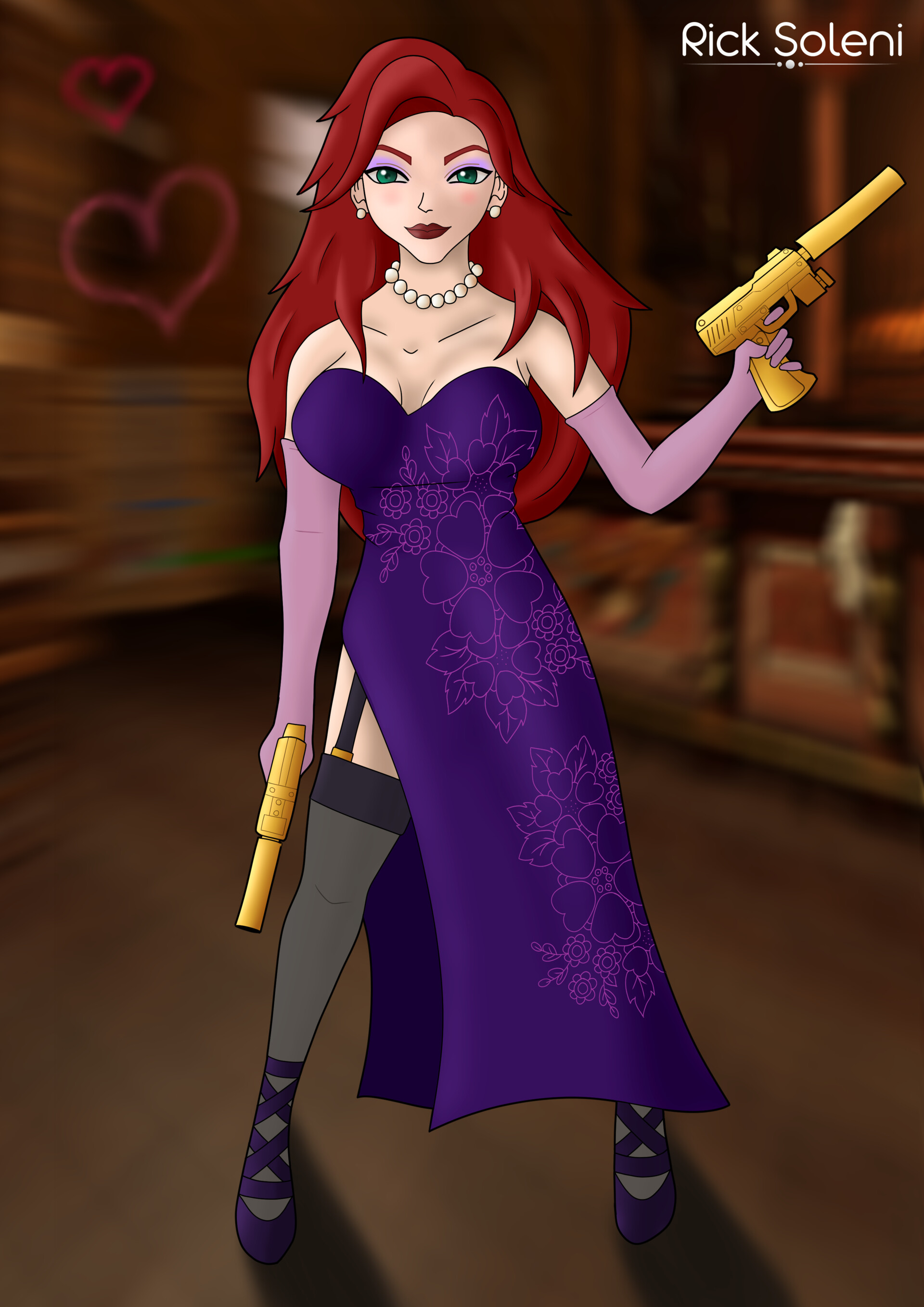 ArtStation - Secret Agent Miss Fortune - League of Legends