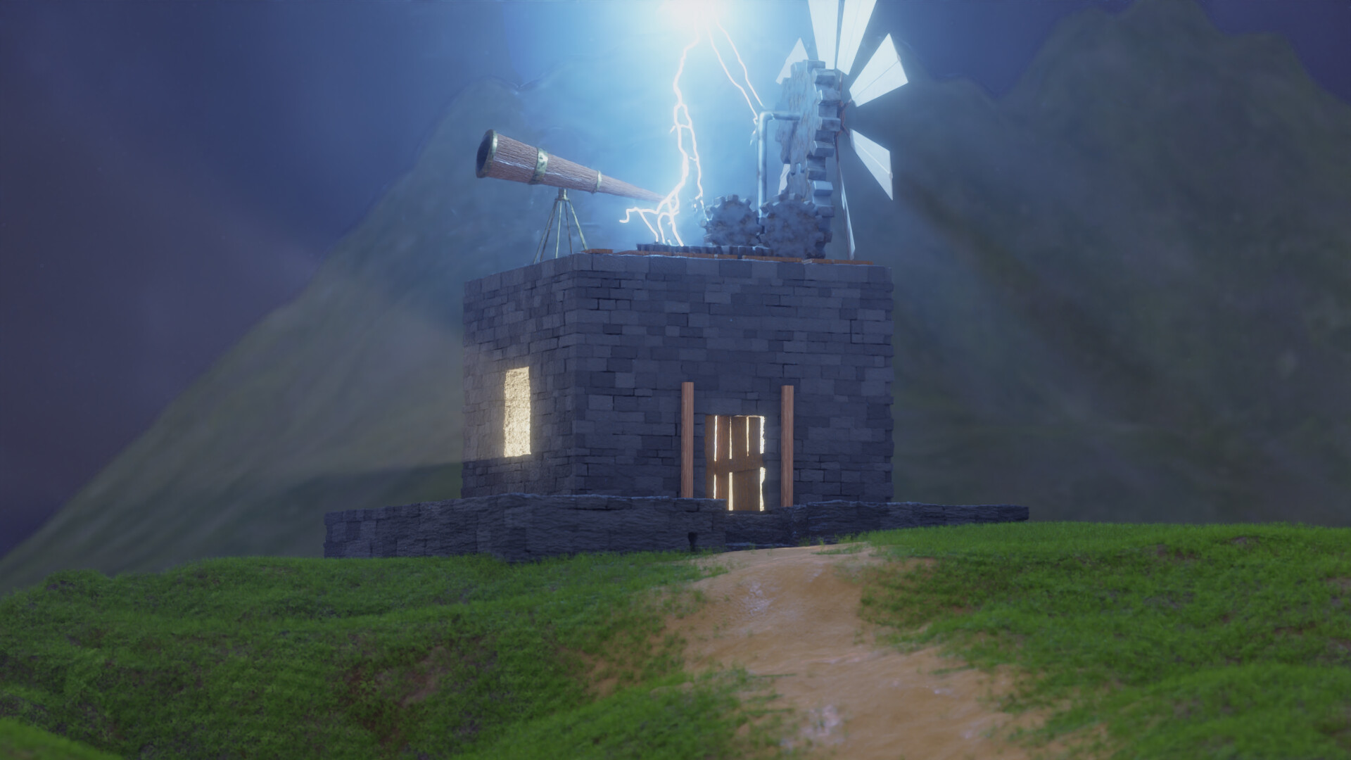 ArtStation - Bad luck experiment.