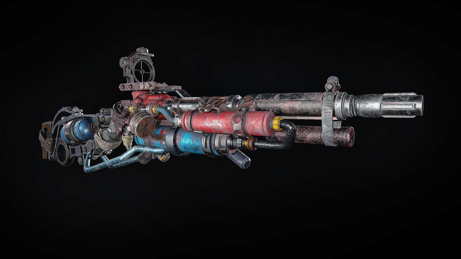 Krutik basan - Post apocalyptic Rifle