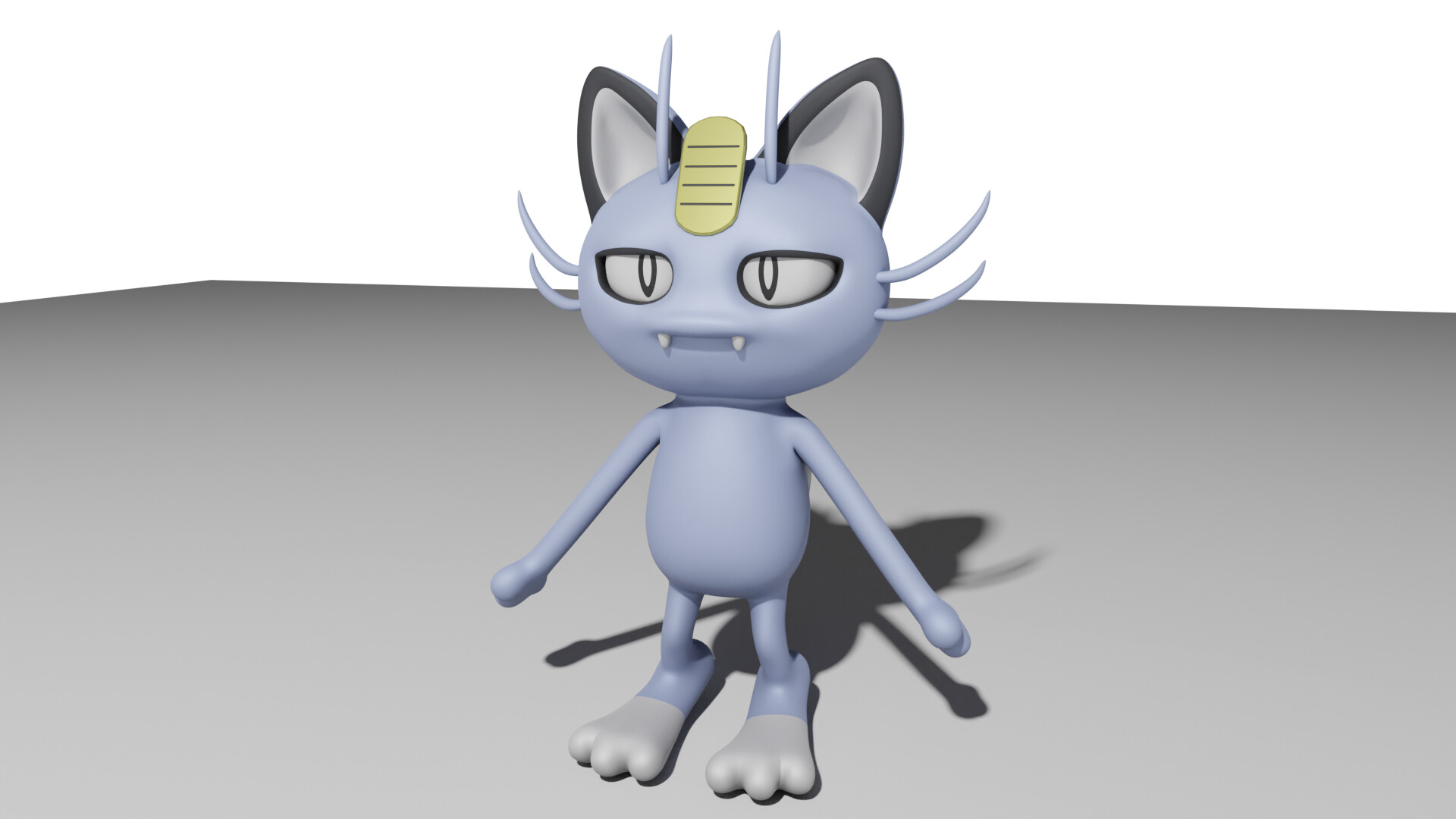 ArtStation - Meowth "Alolan" - Pokémon