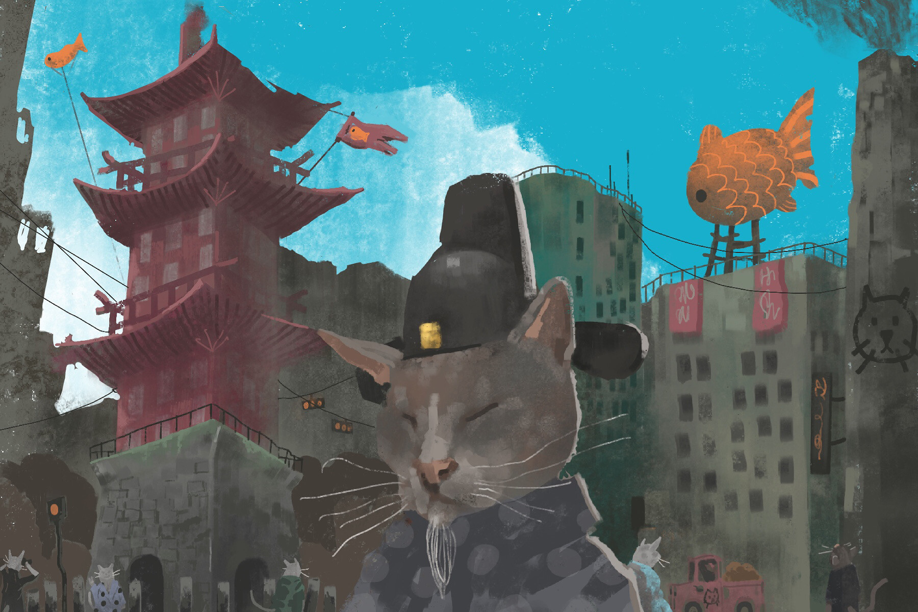 ArtStation - Cat City