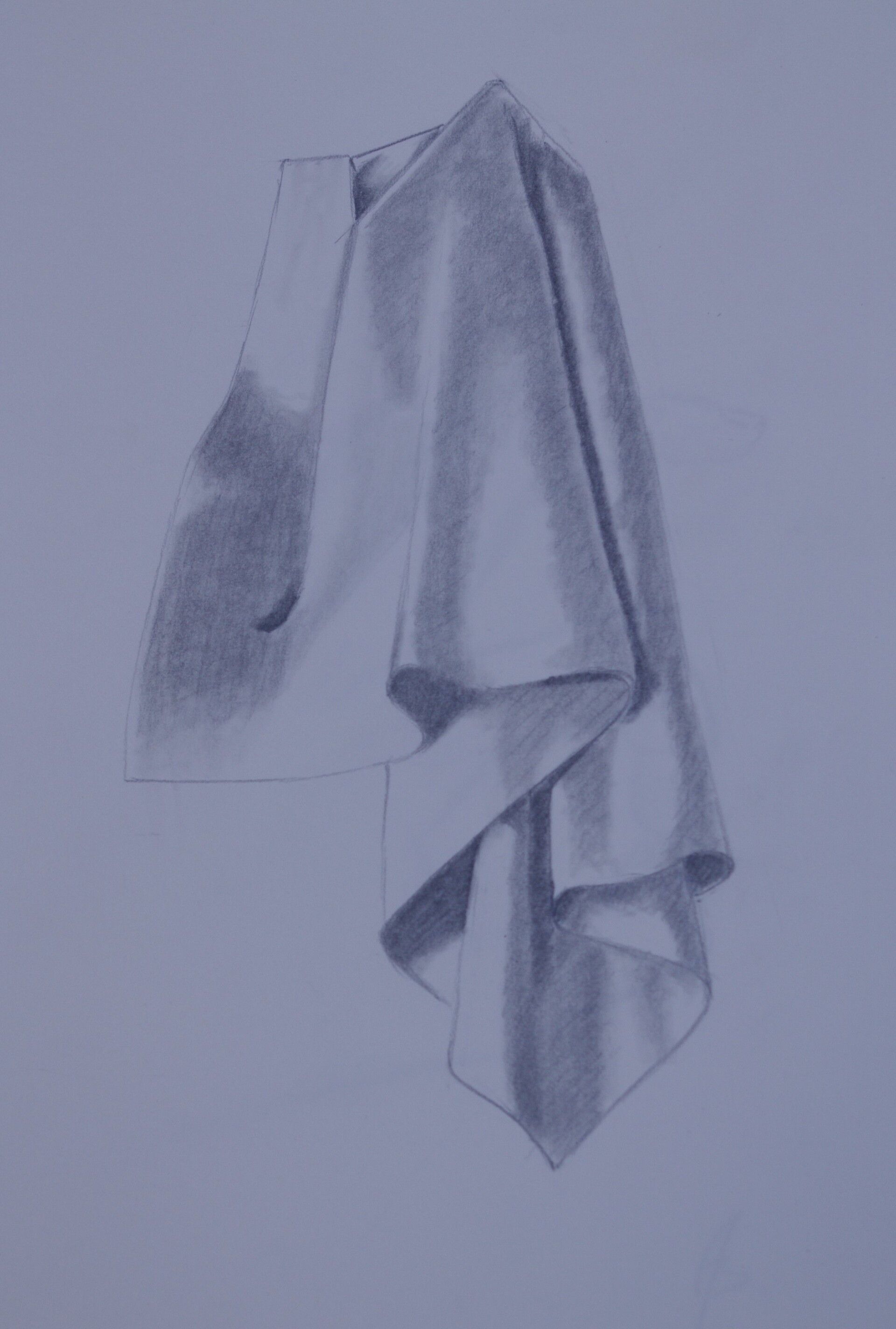 ArtStation - Cloth resting Sketch