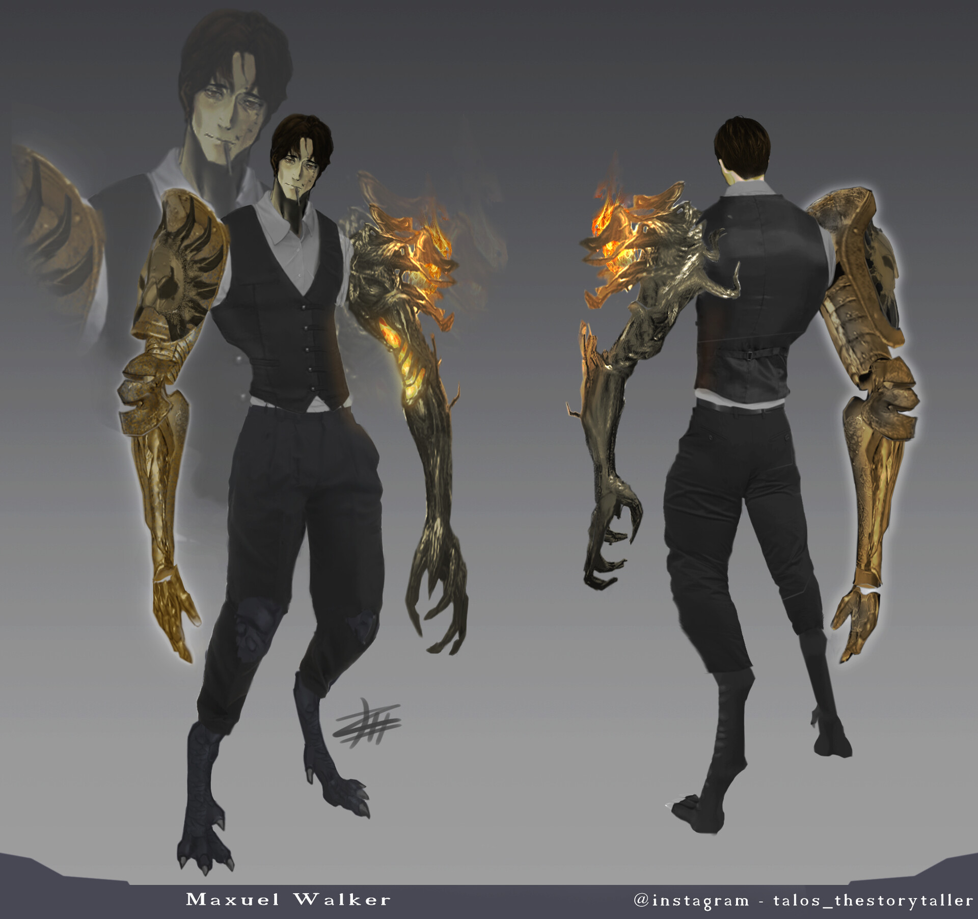 ArtStation - Maxuel Walker O Construto do Abismo