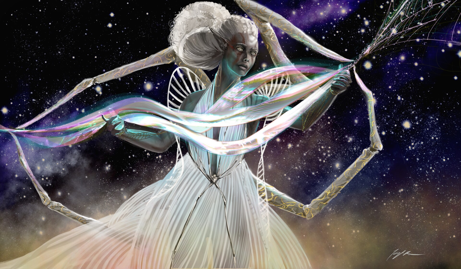 ArtStation - Goddess of fate