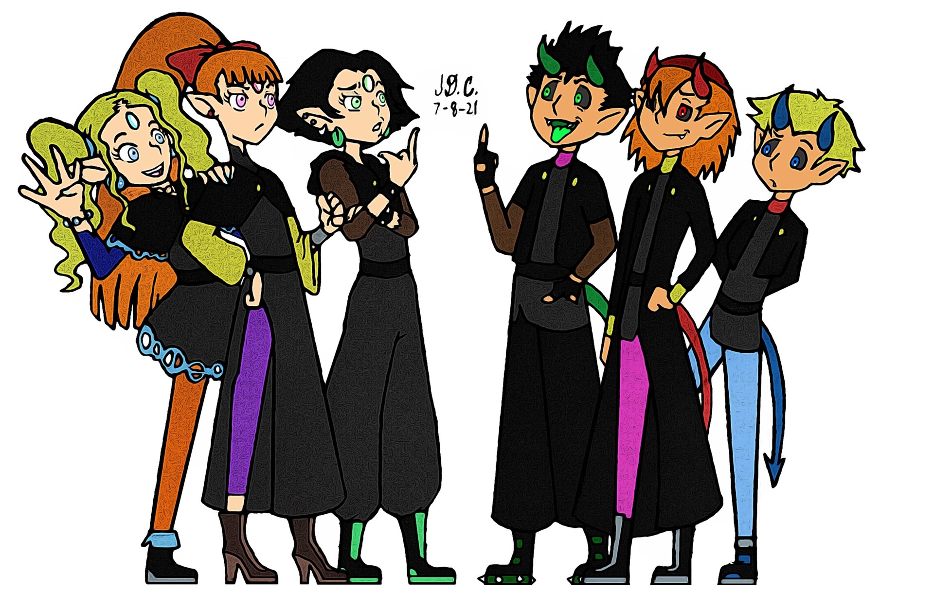 ArtStation - Hexside Triplets