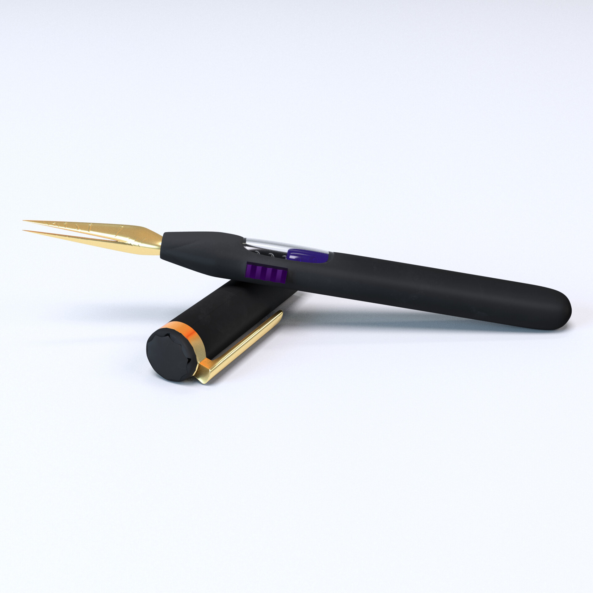 ArtStation - Fountain Pen Switchblade