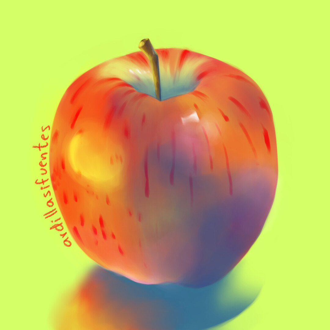 ArtStation - Apple study