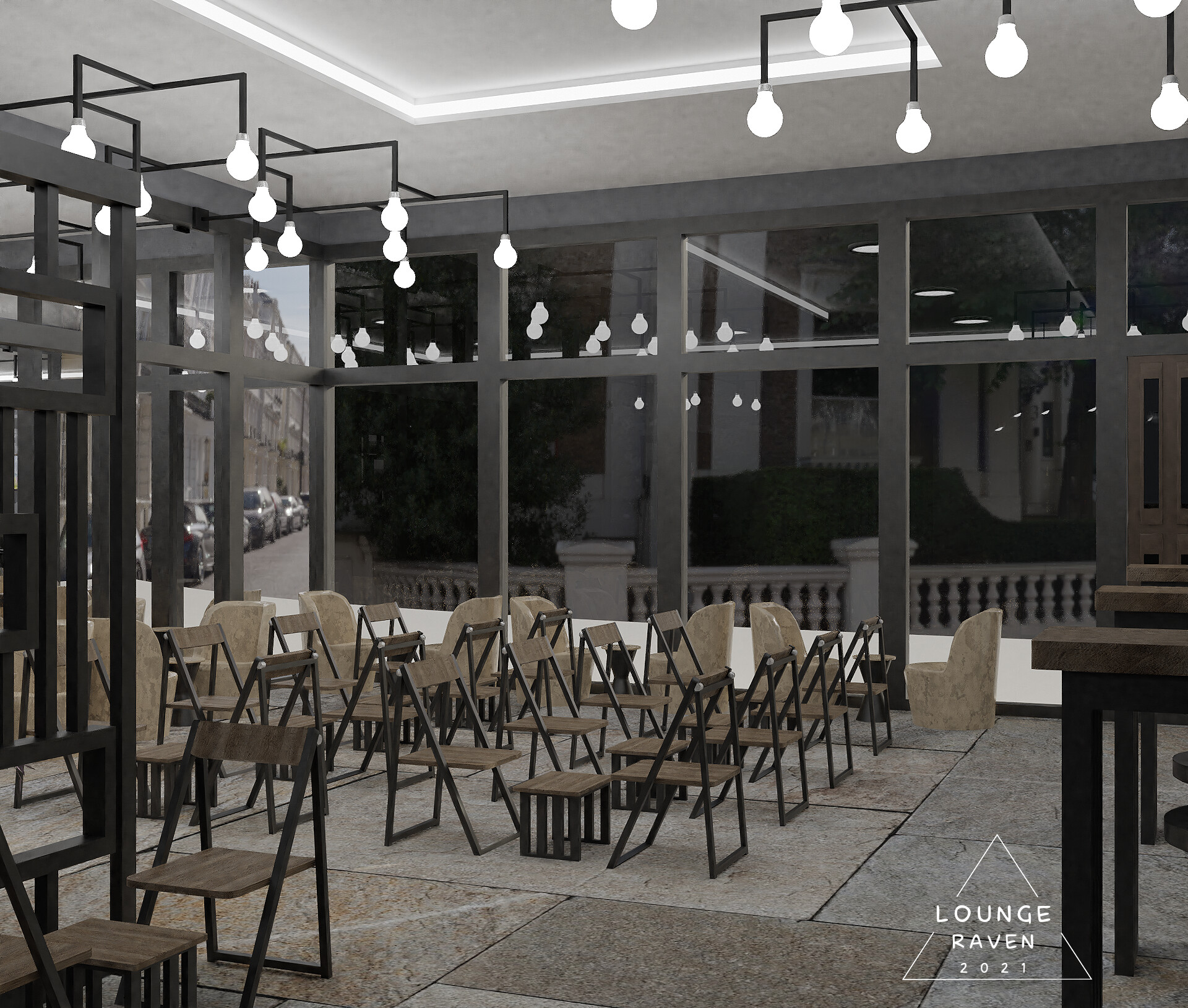 ArtStation - Lounge with Open Bar