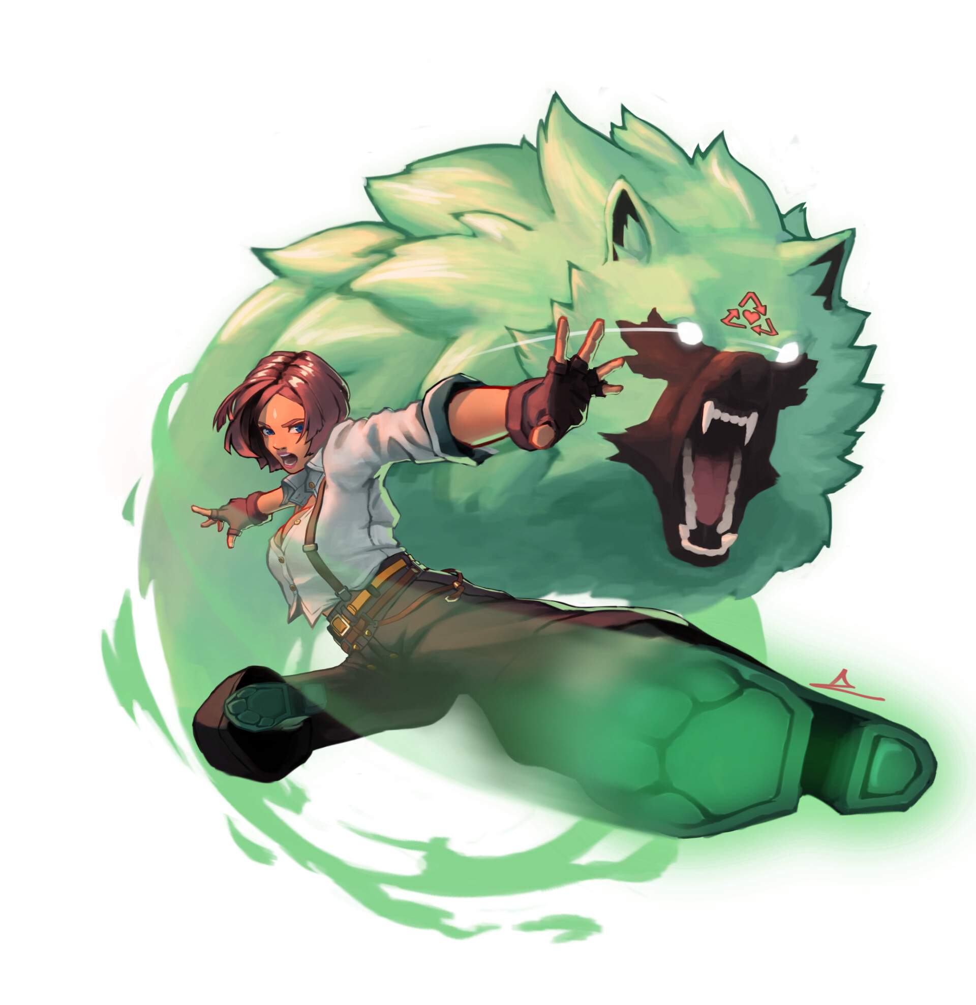 ArtStation - Giovanna illustration-Guilty Gear