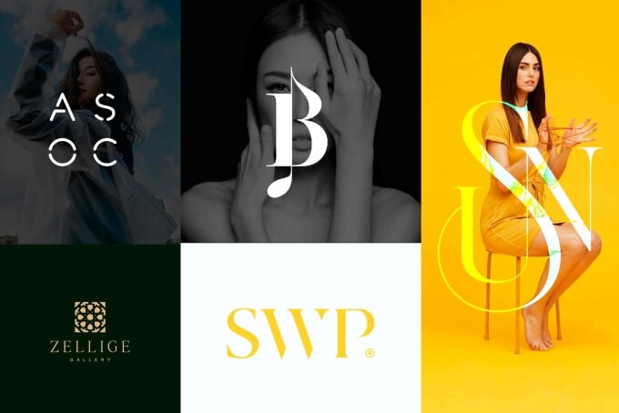 ArtStation - I will create a modern minimalist luxury logo design