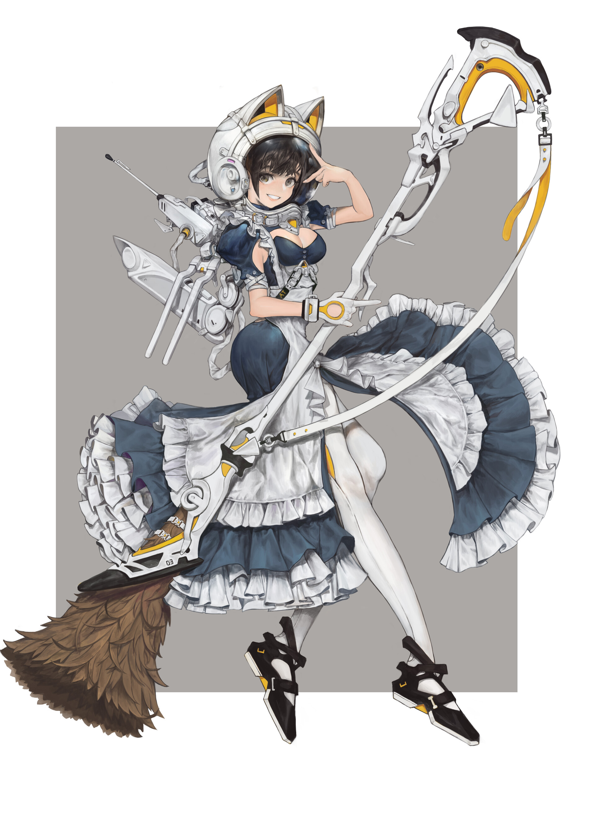 Space Maid by HyoUn Moon : r/ImaginaryMaids