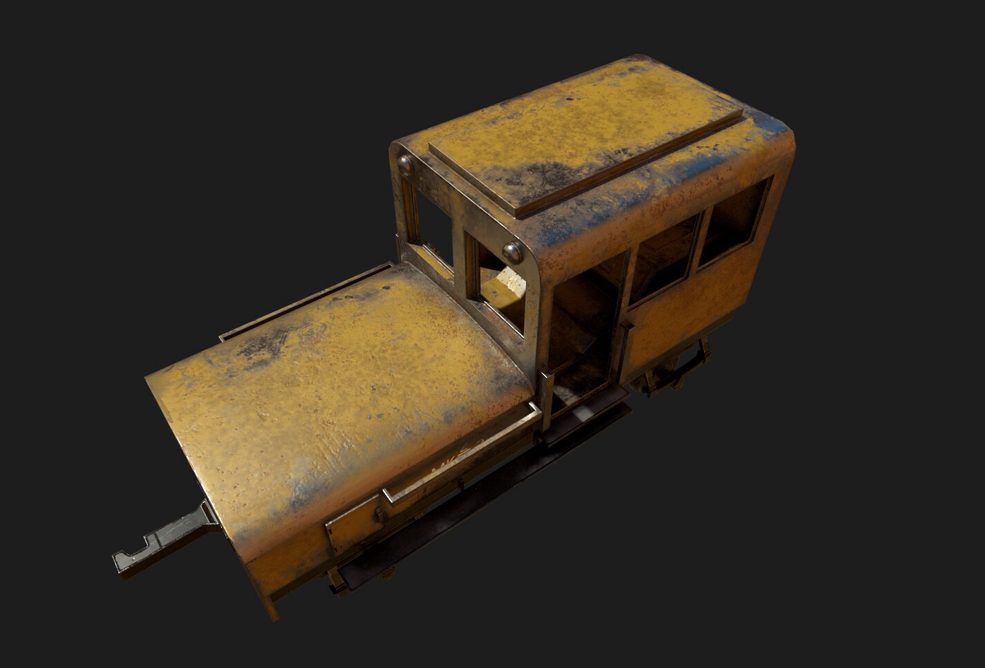 ArtStation - Old Manual Train