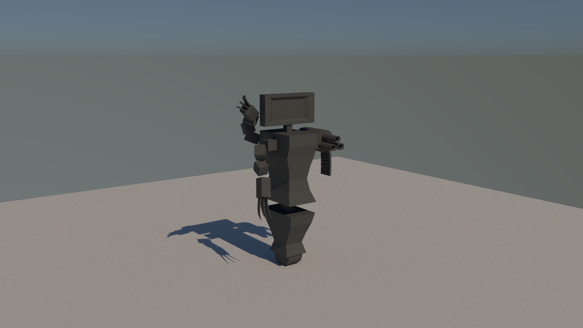 ArtStation - Robot Character Block-out