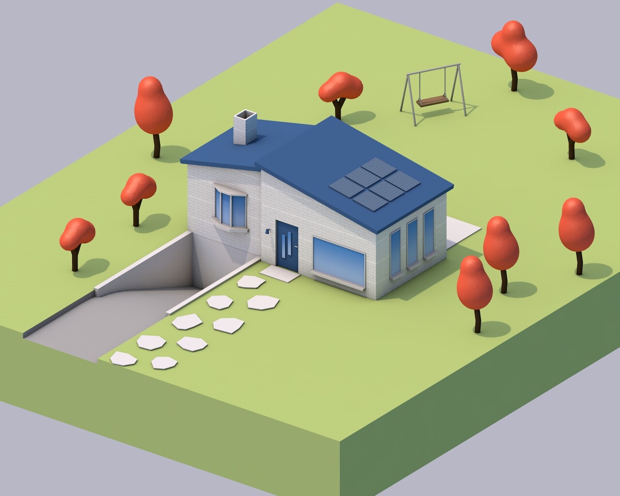 ArtStation - House map 3D Model