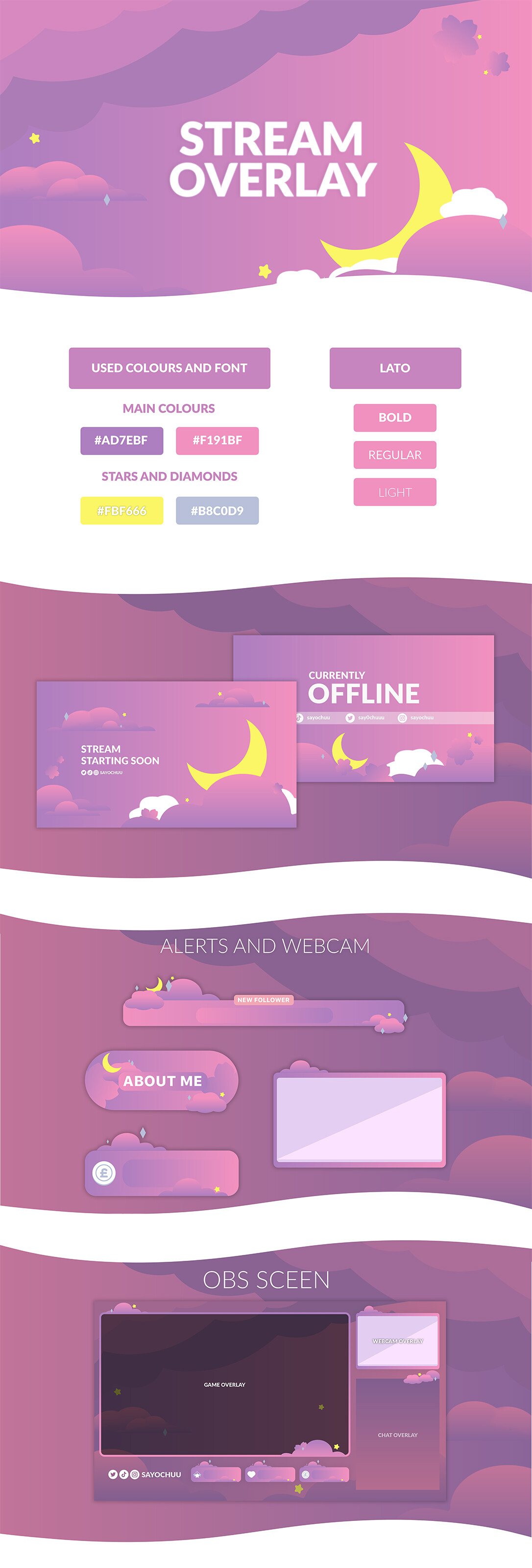 ArtStation - Twitch Stream Layout