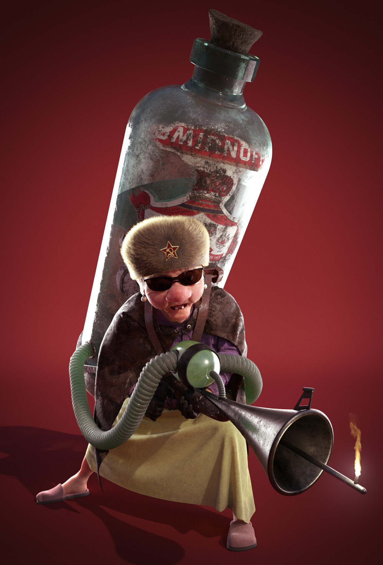 ArtStation - (OLD - 2019) The Badass Babushka