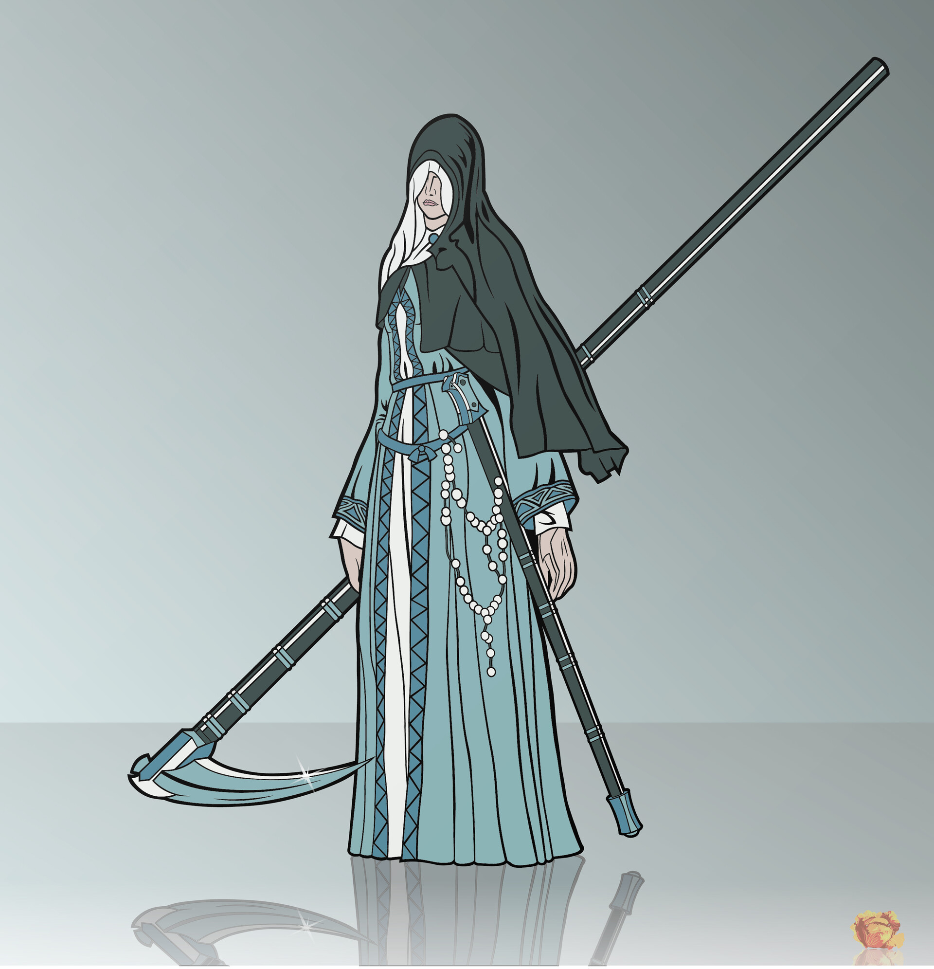 ArtStation - Father Ariandel and Sister Friede