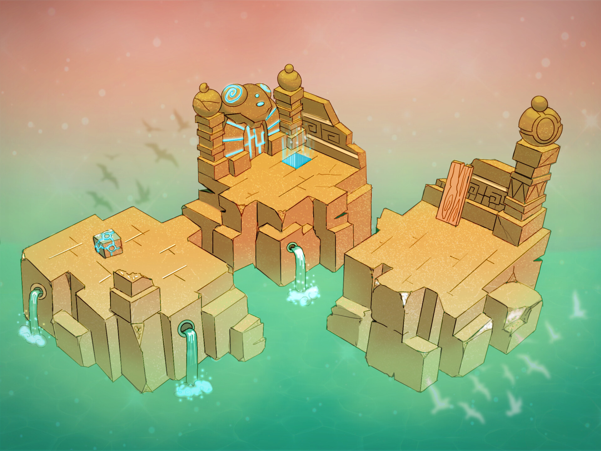 ArtStation - Platformer level design