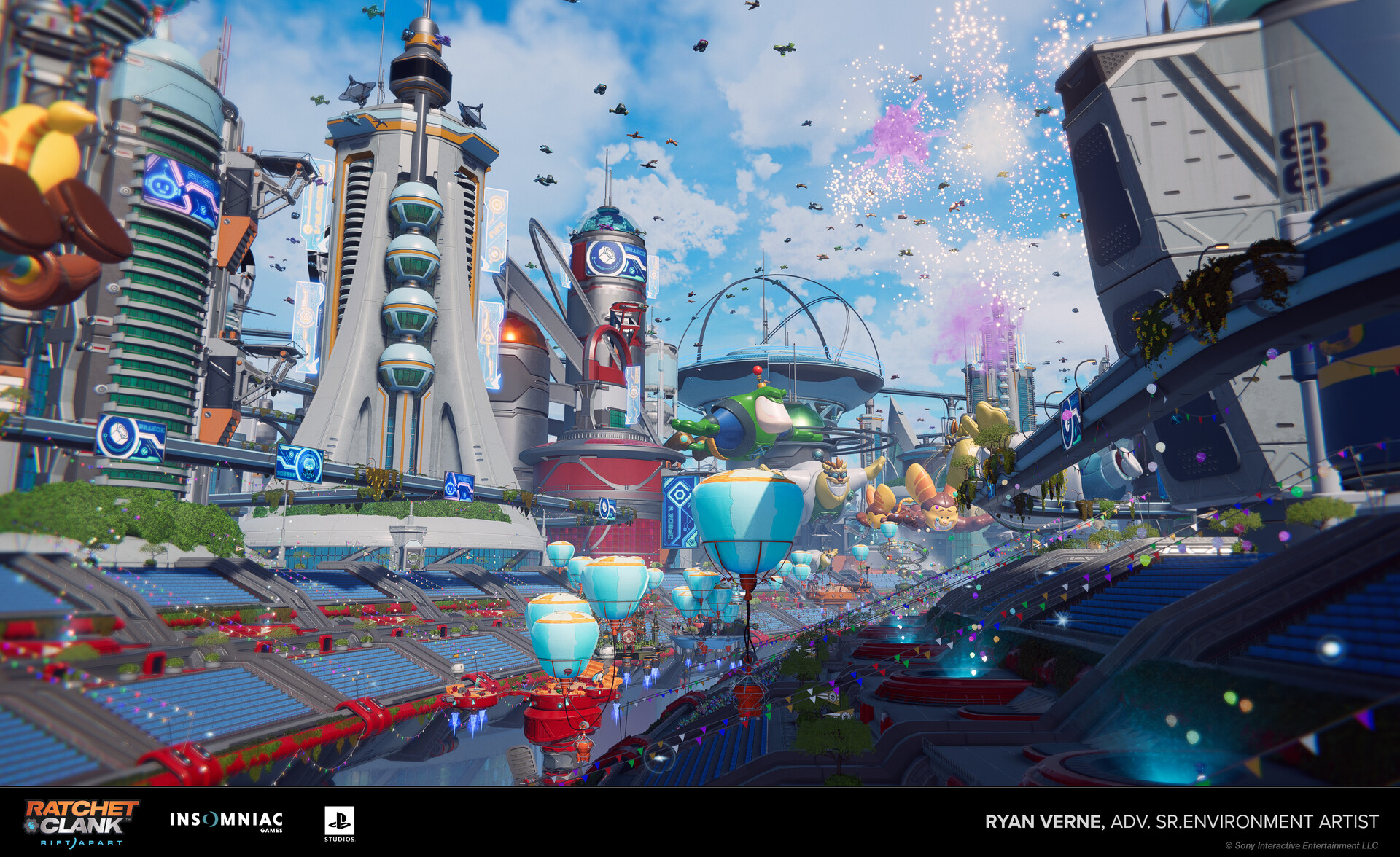 Ryan Verne - Ratchet and Clank Rift Apart: Corson V - Megalopolis