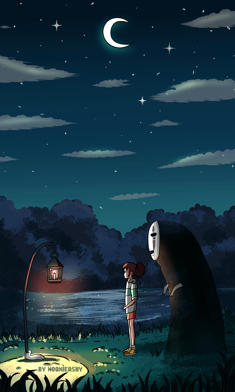 spirited away iphone background
