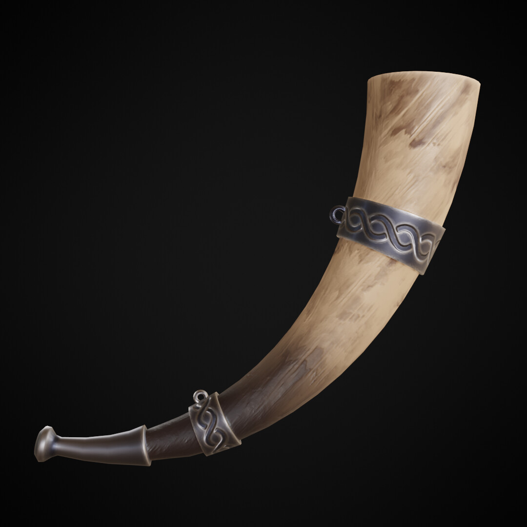 ArtStation - Stylized Horn