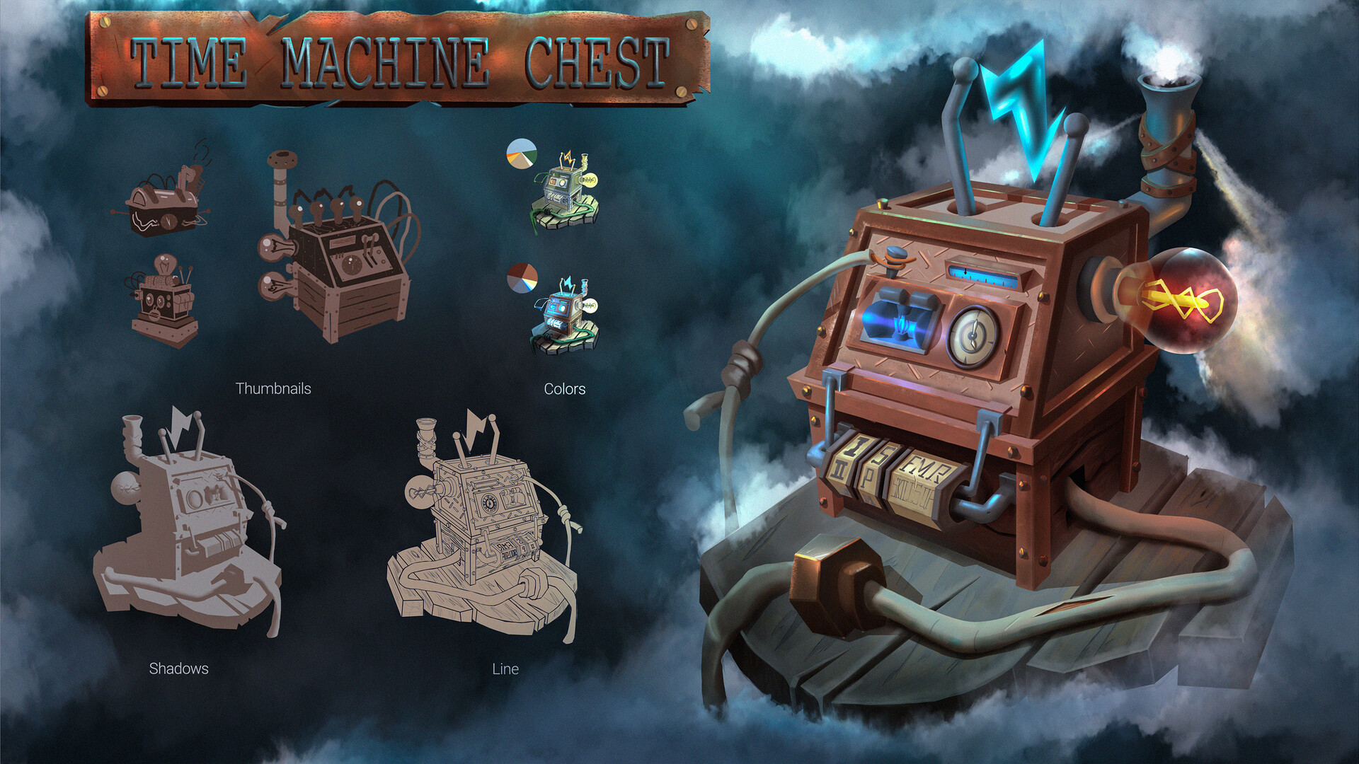 ArtStation - Time machine chest