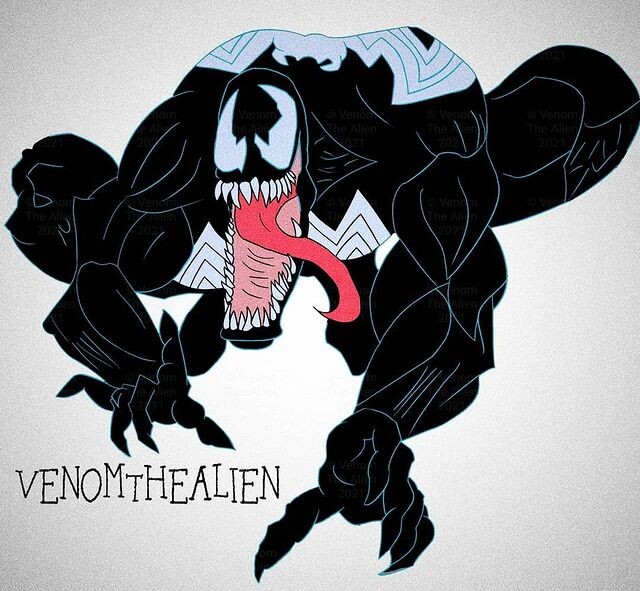 ArtStation - Old drawing. (Erik Larsen's Venom)