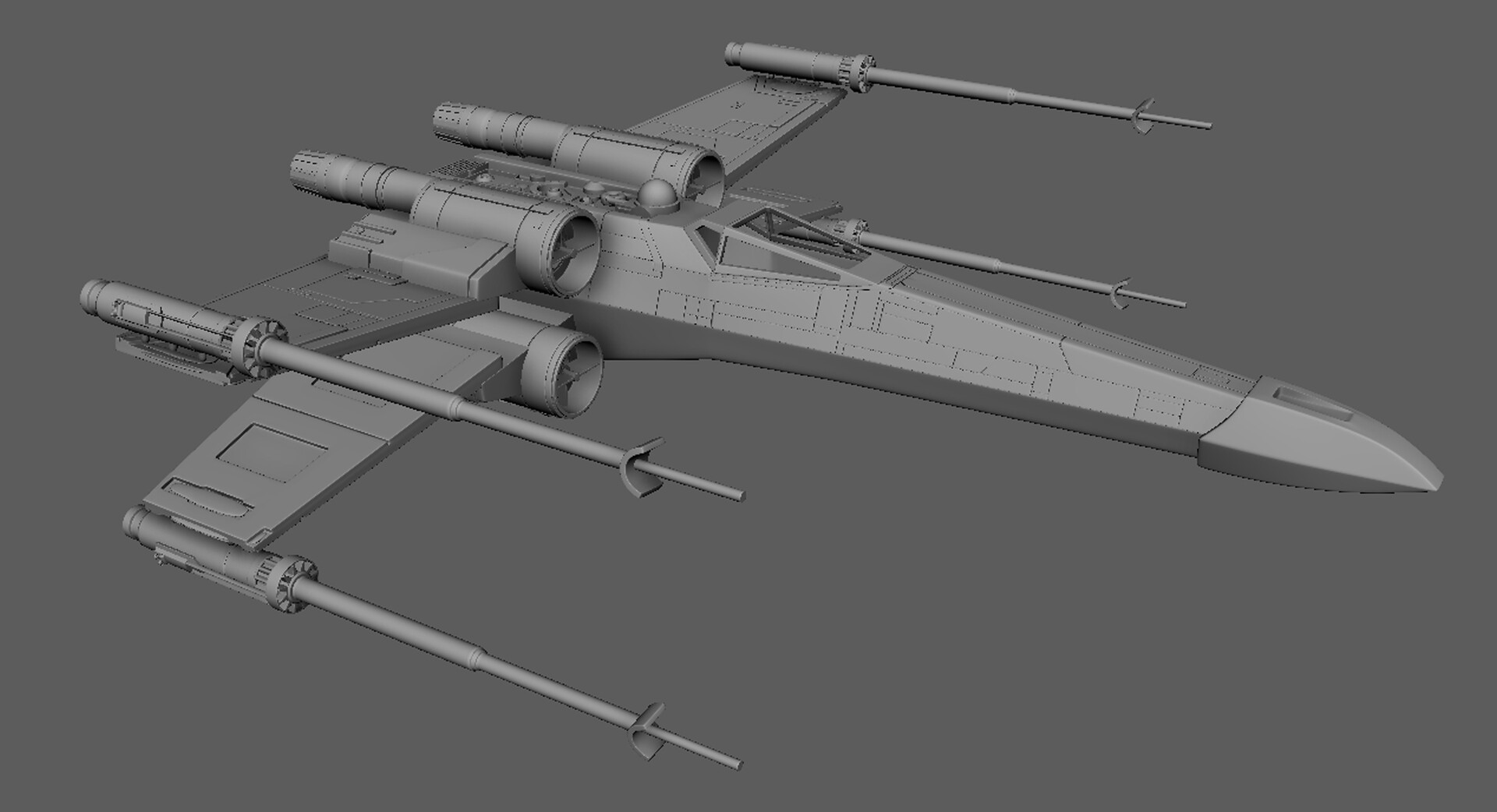 ArtStation - Air ship model