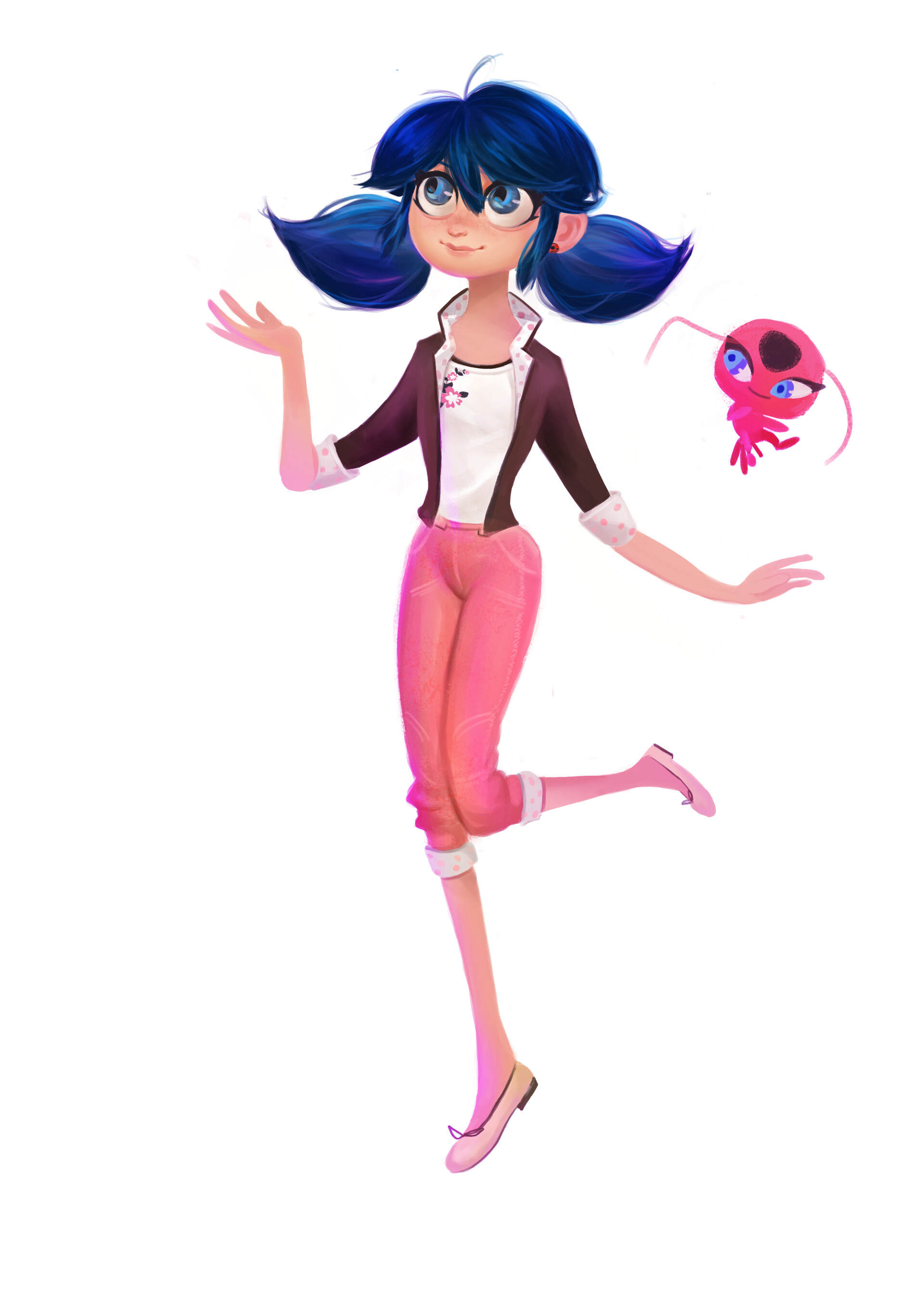 ArtStation - miraculous ladybug 🐞 🐱marinette du pain cheng