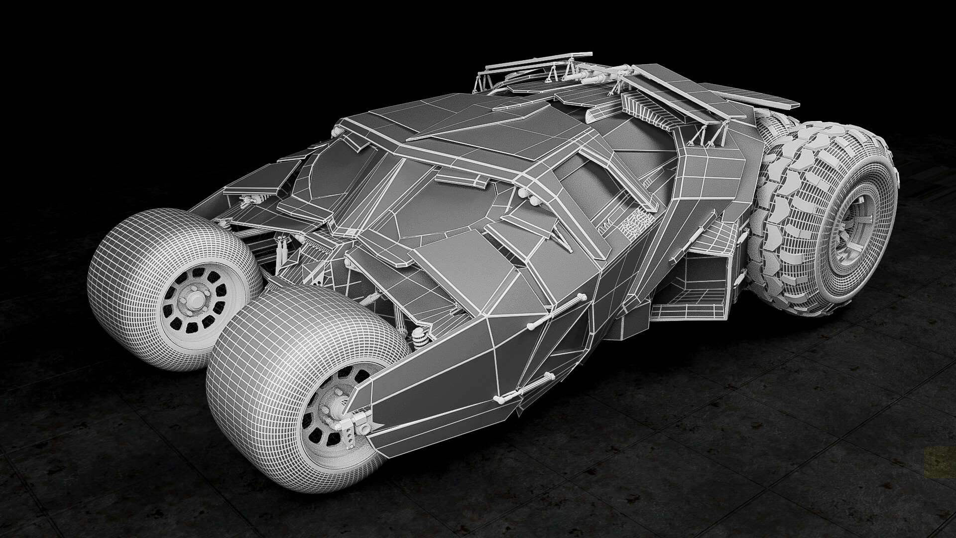 Krutik basan - Batmobile Tumbler