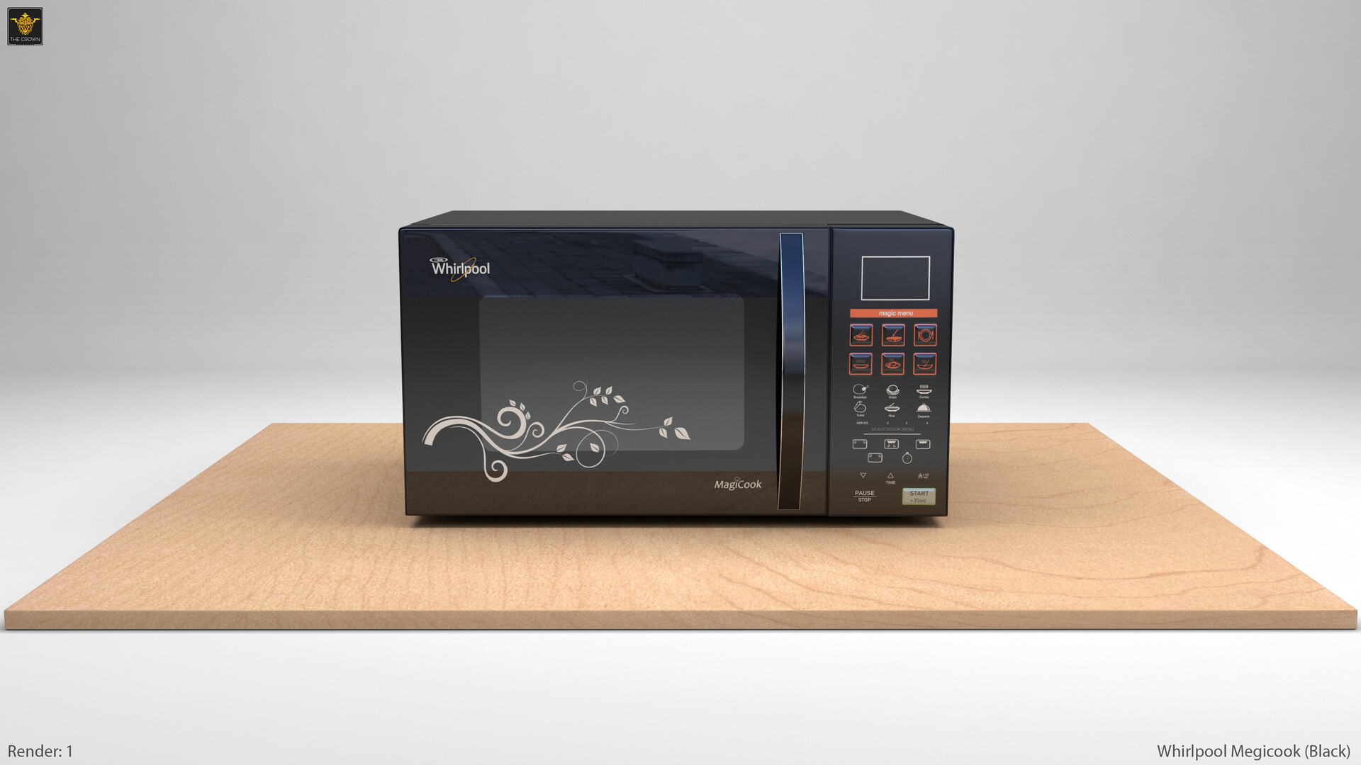 ArtStation - 3d Microwave