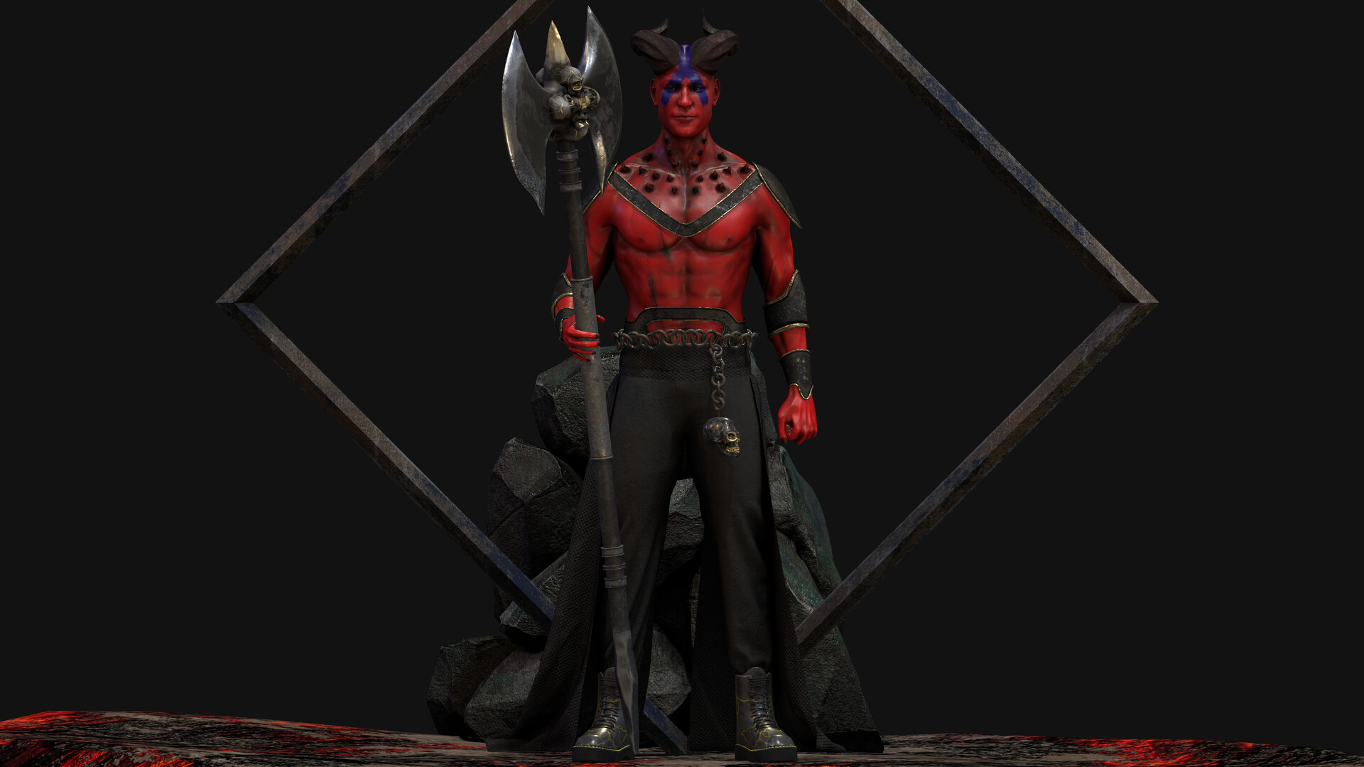 ArtStation - Realistic male character for the game