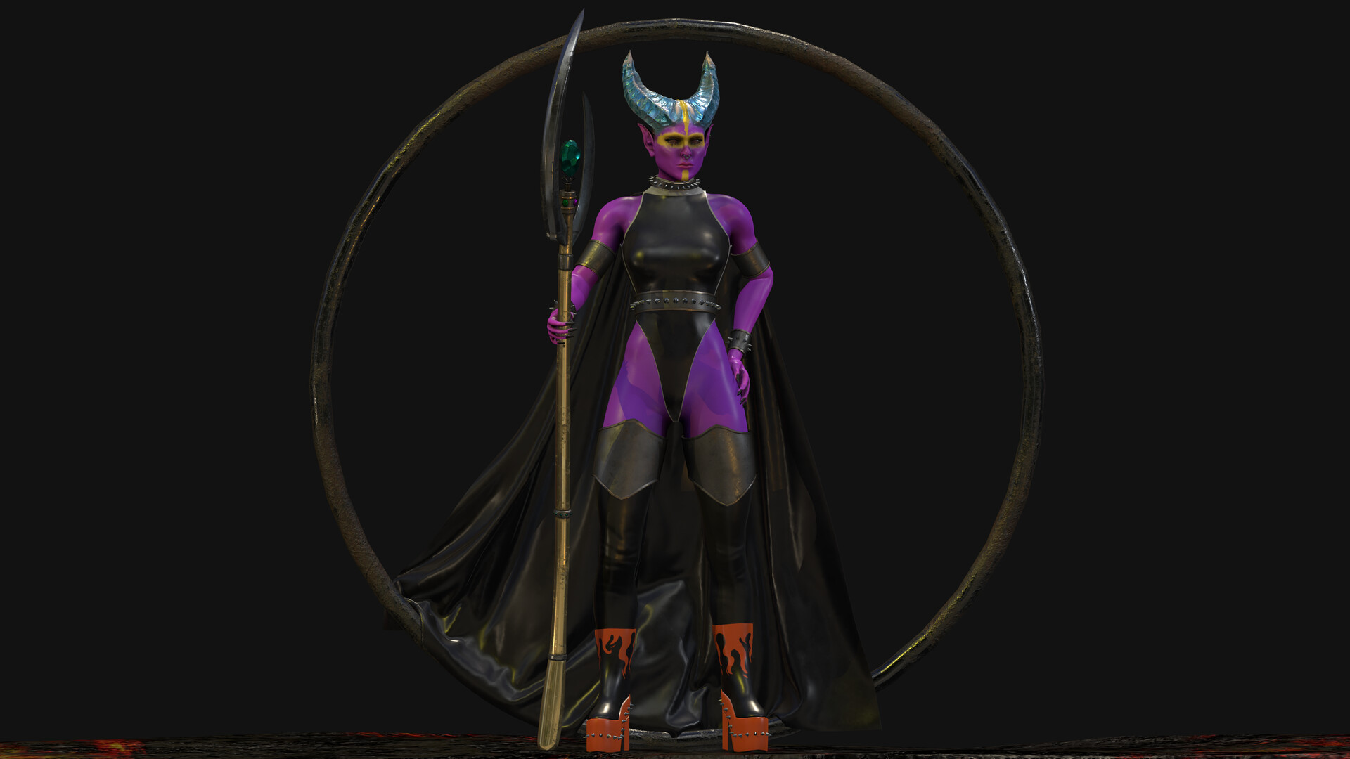 ArtStation - Realistic female character for the game