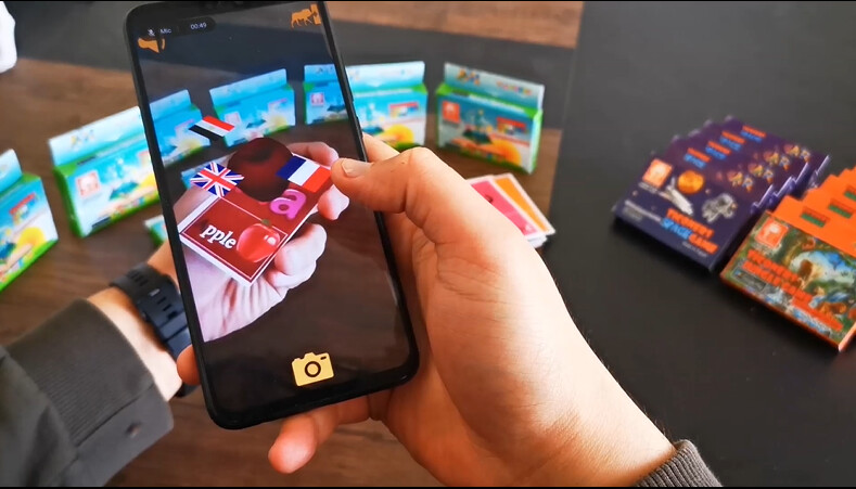 ArtStation - 3D educational alphabet cards augmented reality game