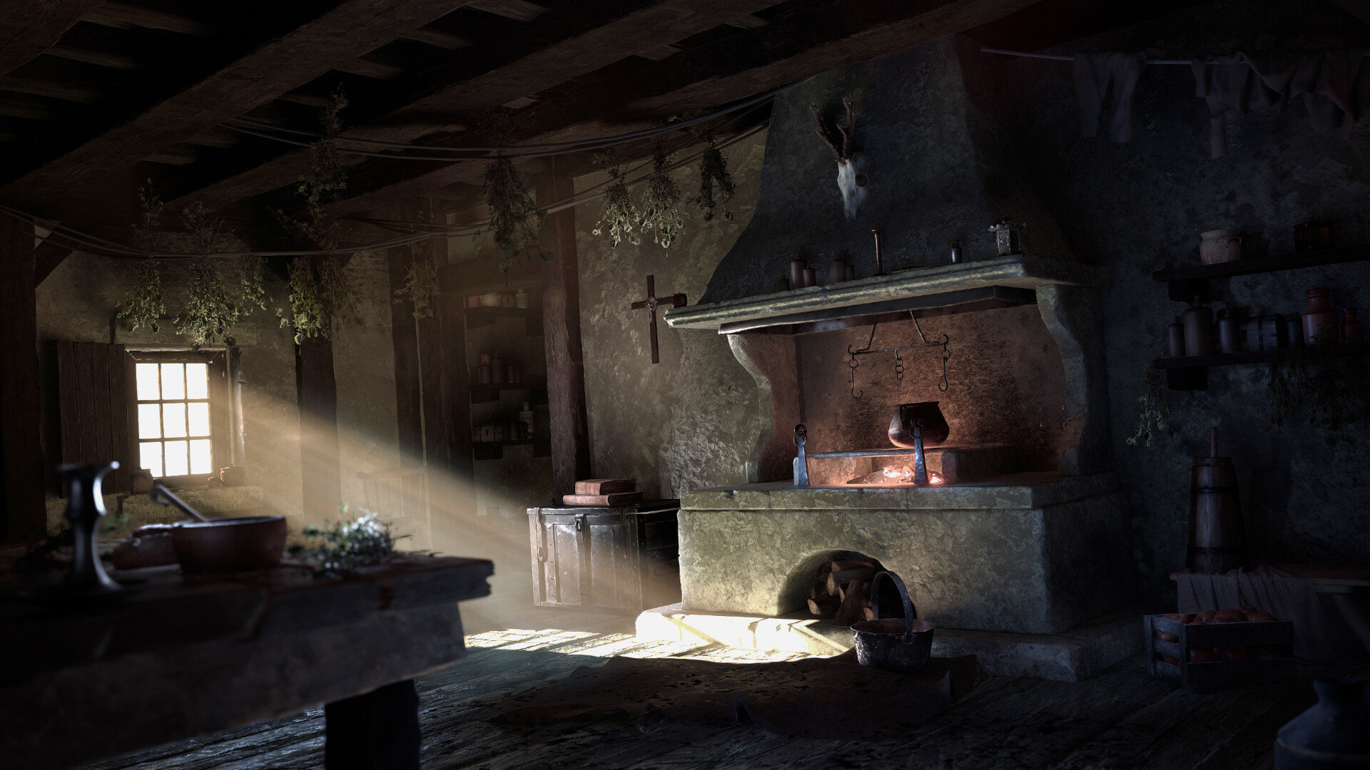 ArtStation - The "Healer's House" Concept Visualization