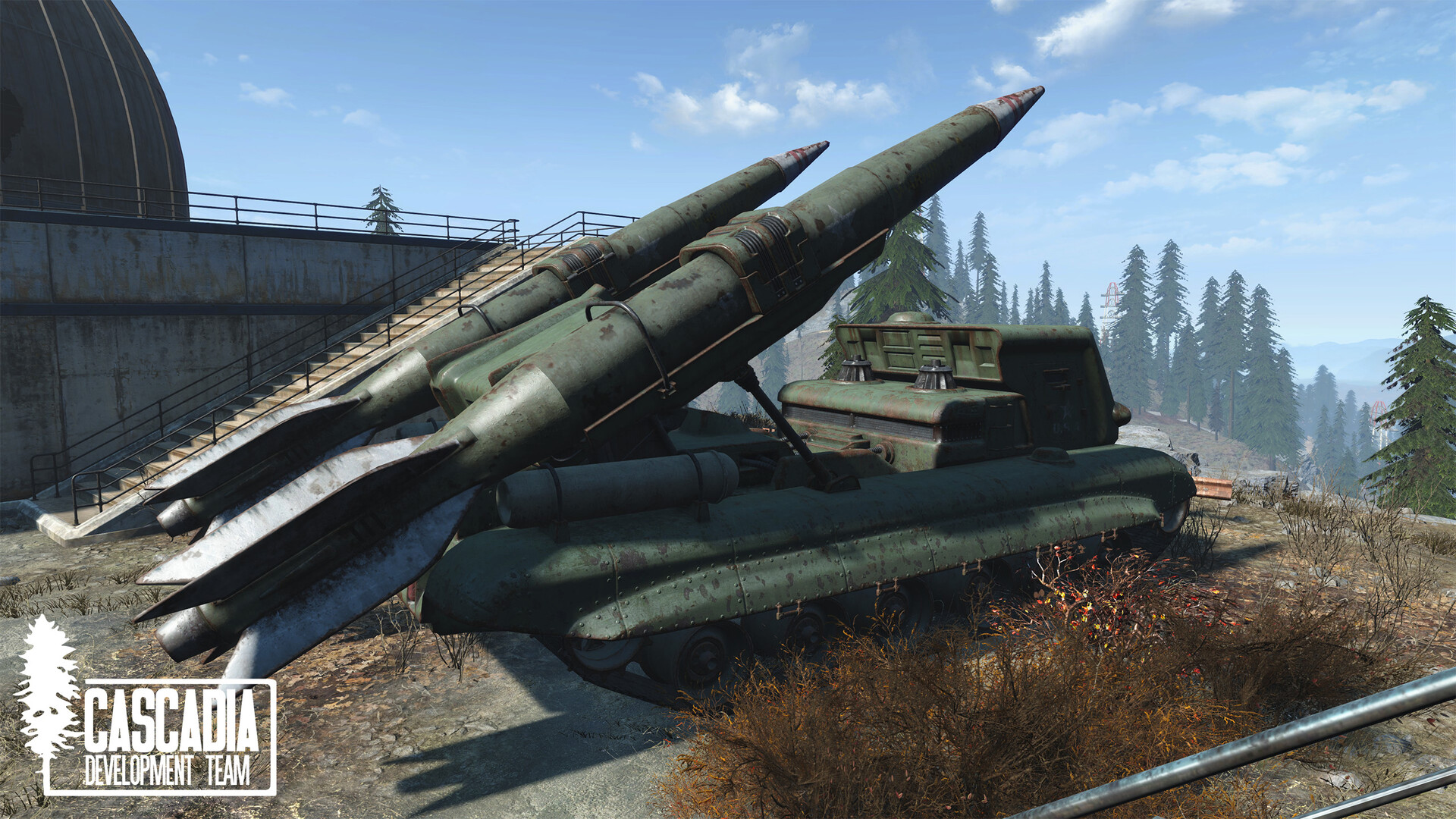 Matthew Gibbs - Missile Launcher - Re-created Fallout : 4 Concept art