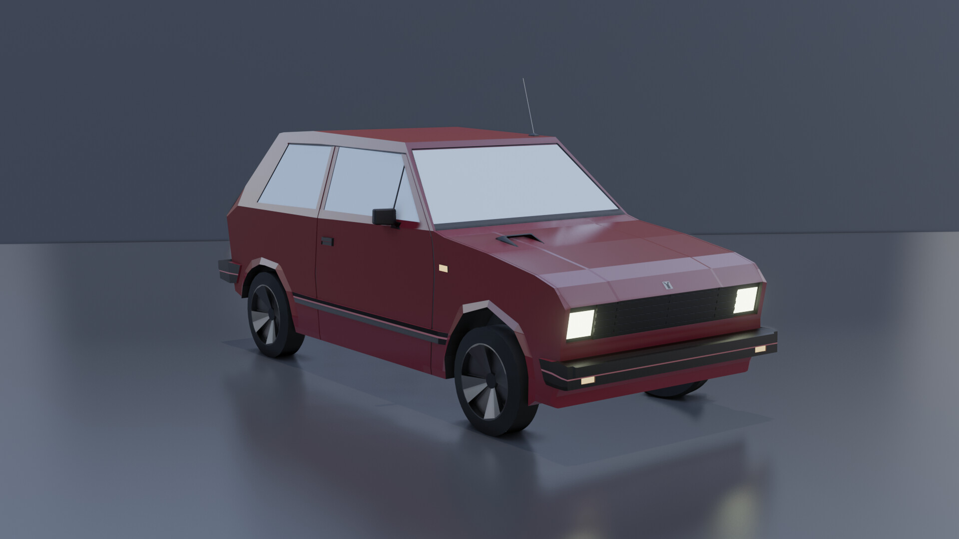 ArtStation - Yugo Koral 45 Low Poly