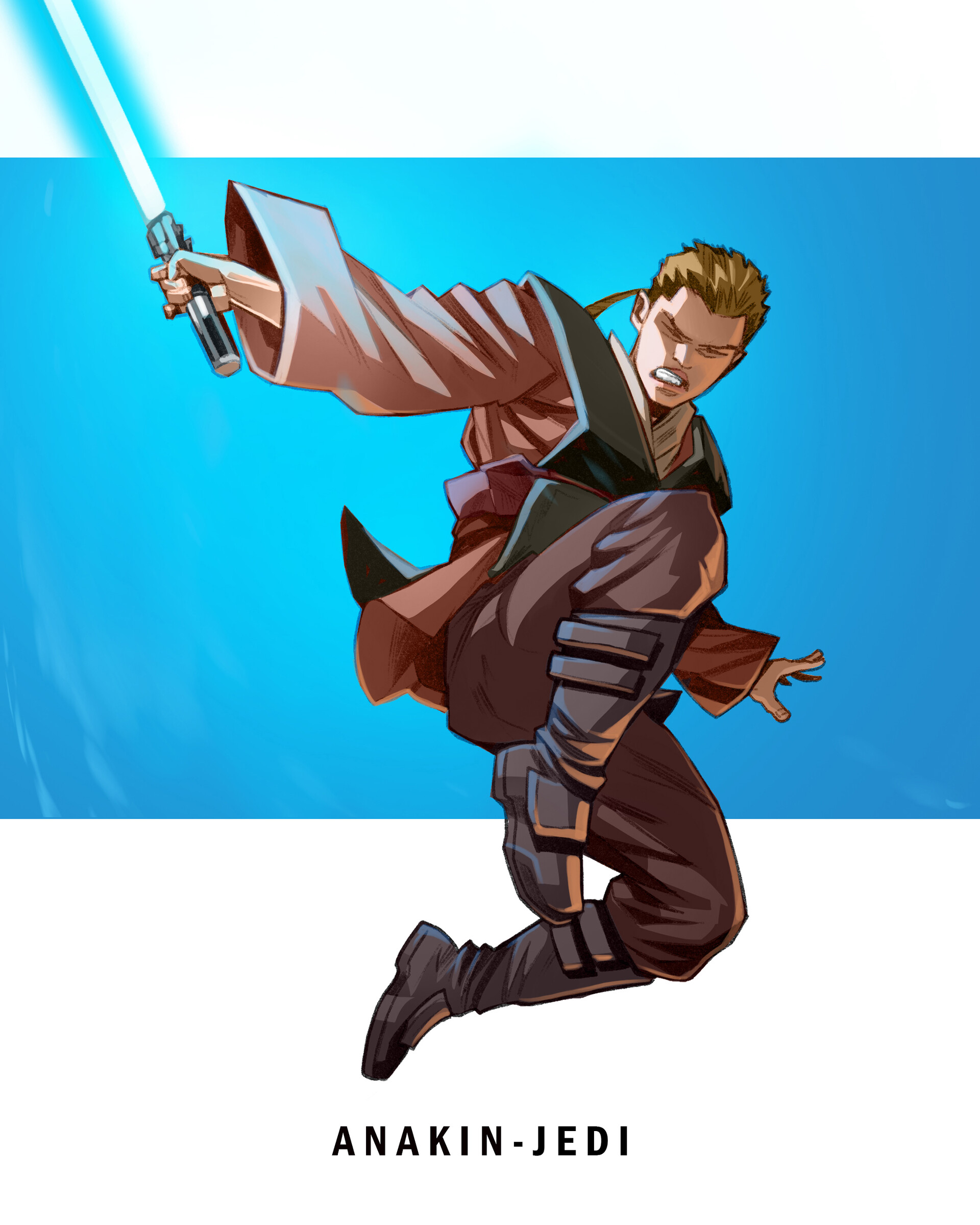 Anakin Skywalker Cartoon
