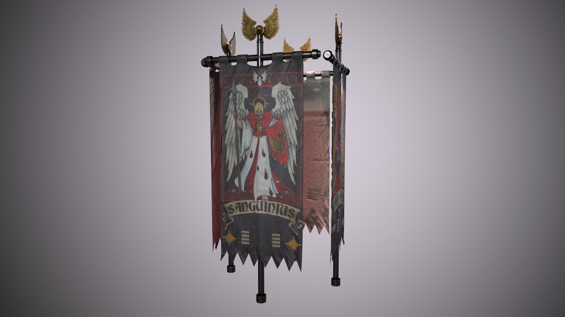 ArtStation - Blood Angels banners Warhammer 40000