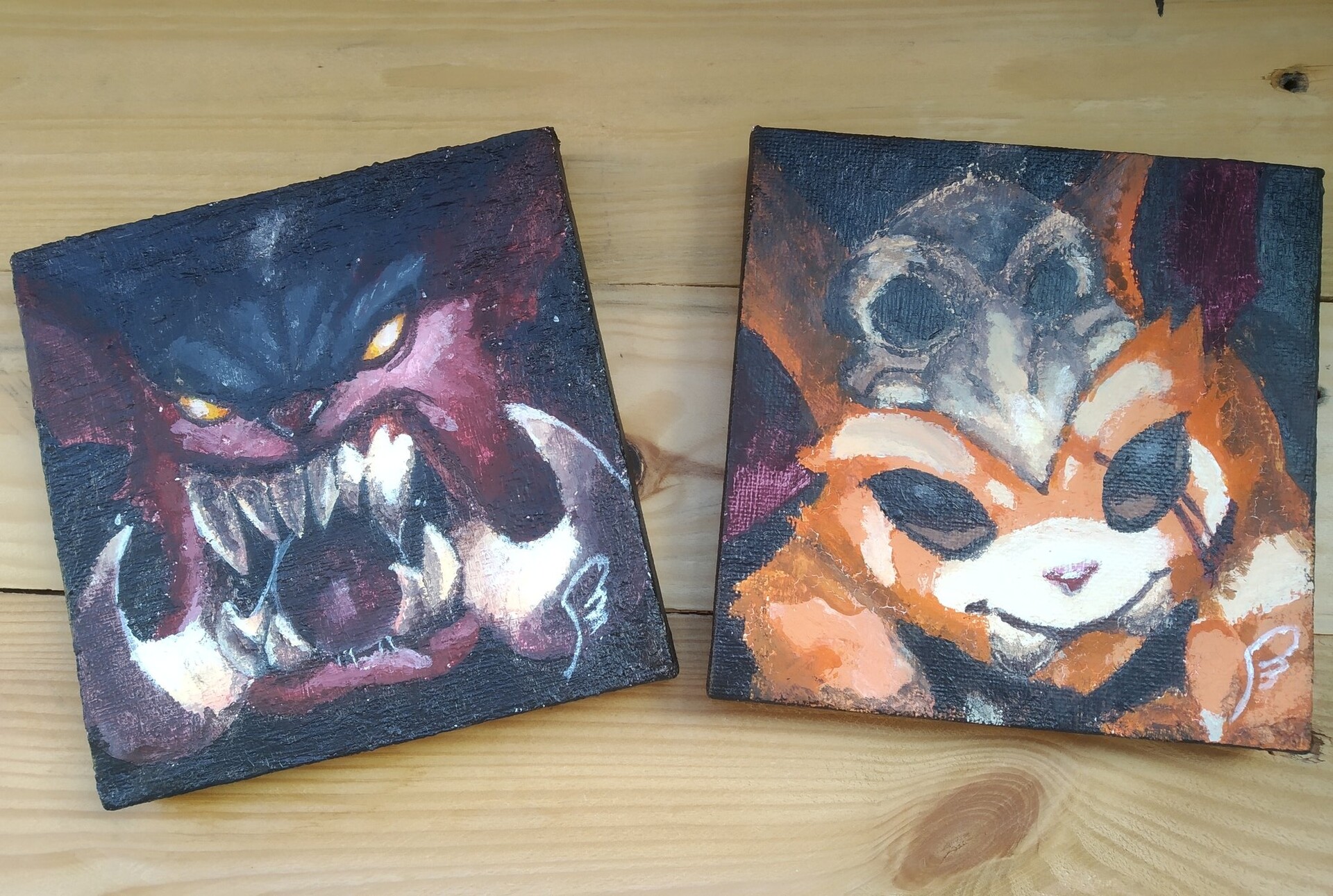 Lorena Ortiz - Mini and mega Gnar icon canvas
