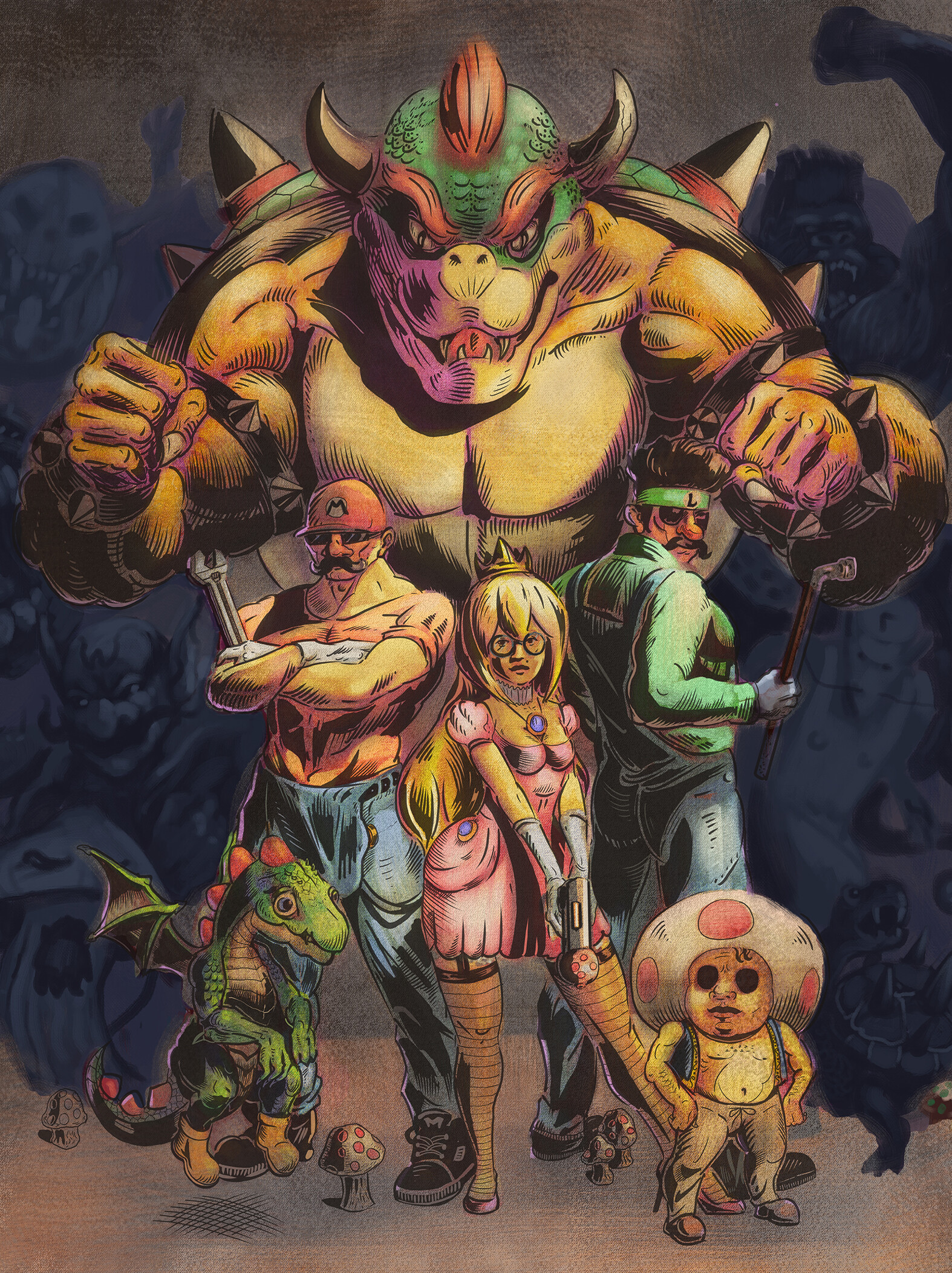 ArtStation - Super Super Mario :D