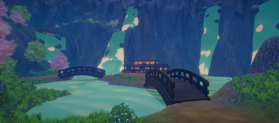 ArtStation - Lunar Valley: Stylized Assets