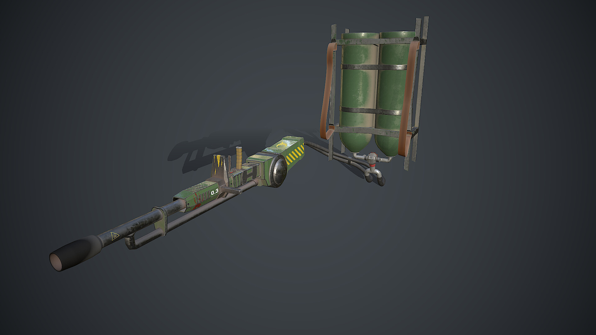 ArtStation - Flamethrower.