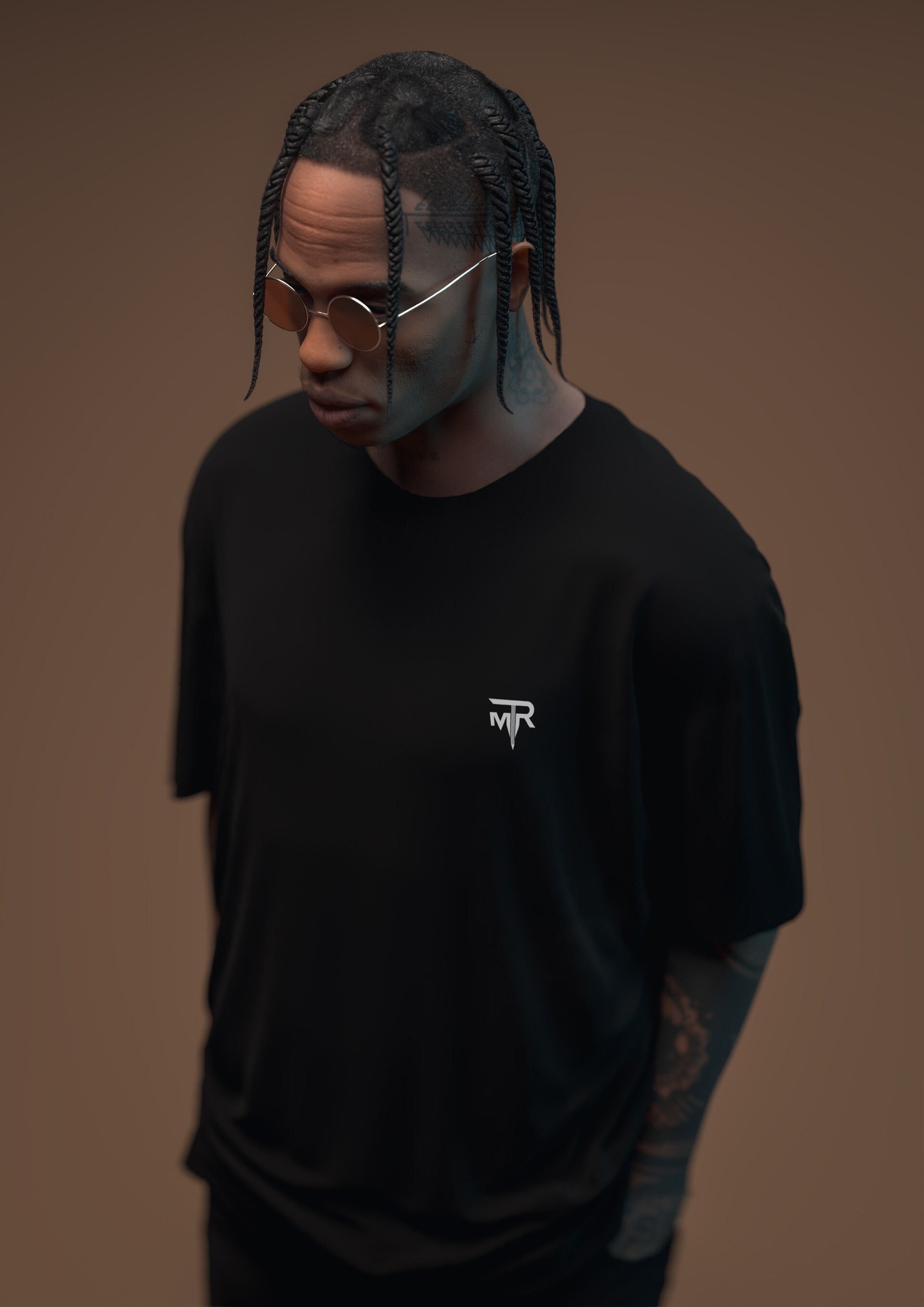 ArtStation - 3d Character design for travis scott