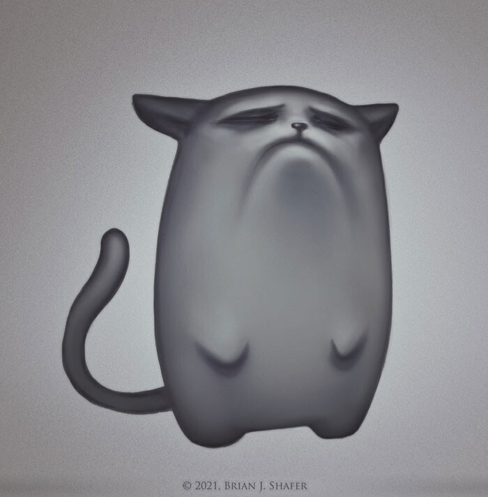 ArtStation - Glum Cat