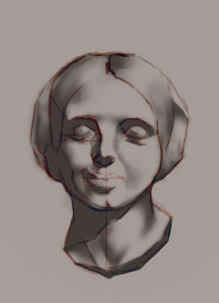 ArtStation - Bargue Plate Study