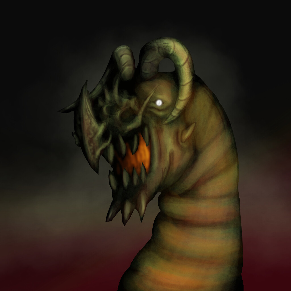 ArtStation - Dragon Worm
